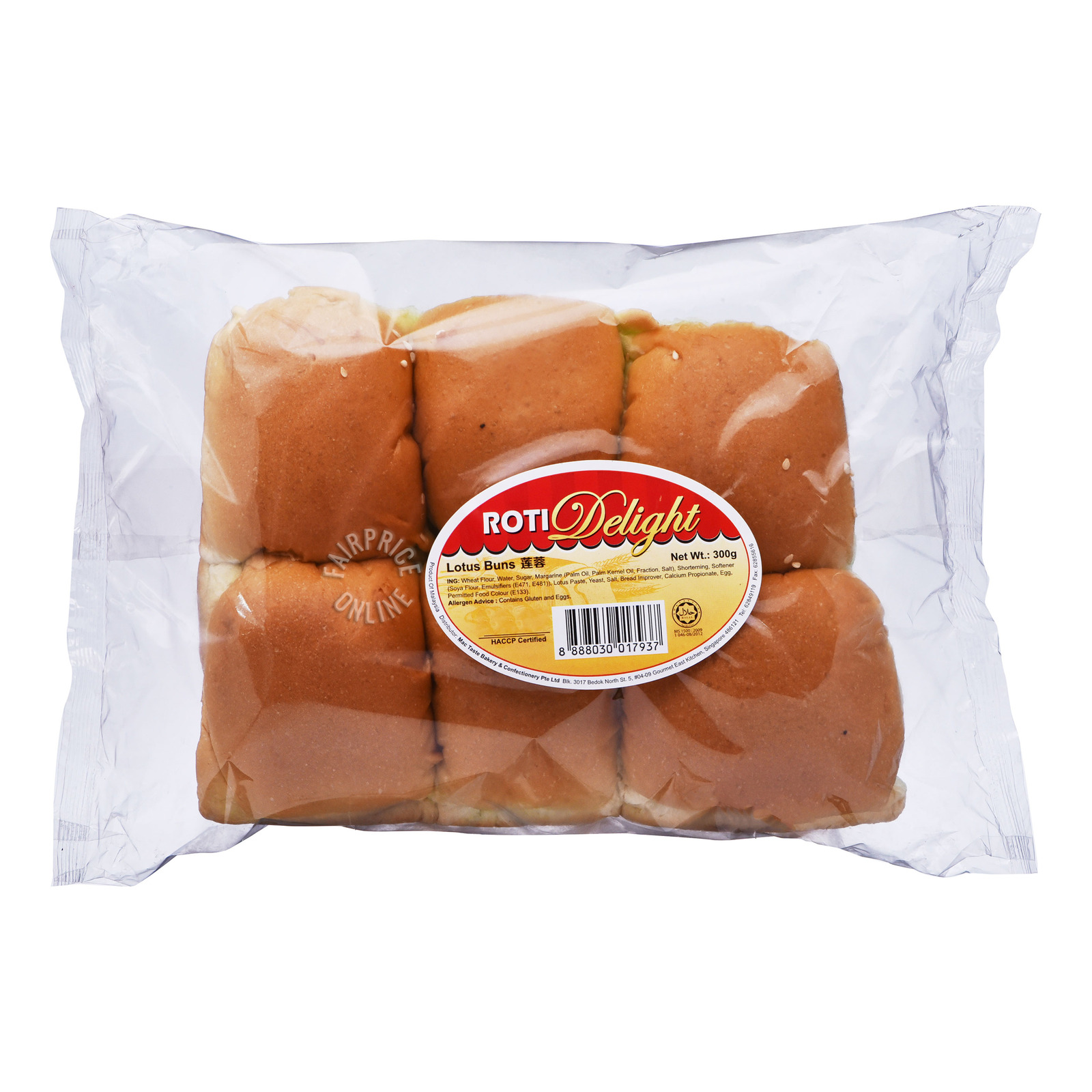Roti Delight Bread Bun - Lotus | NTUC FairPrice