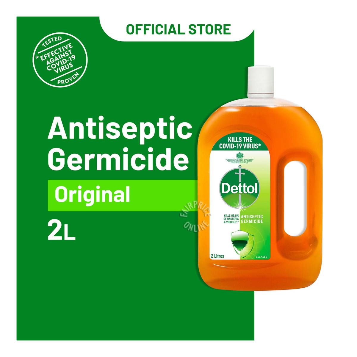 Dettol Antiseptic Germicide Liquid | NTUC FairPrice