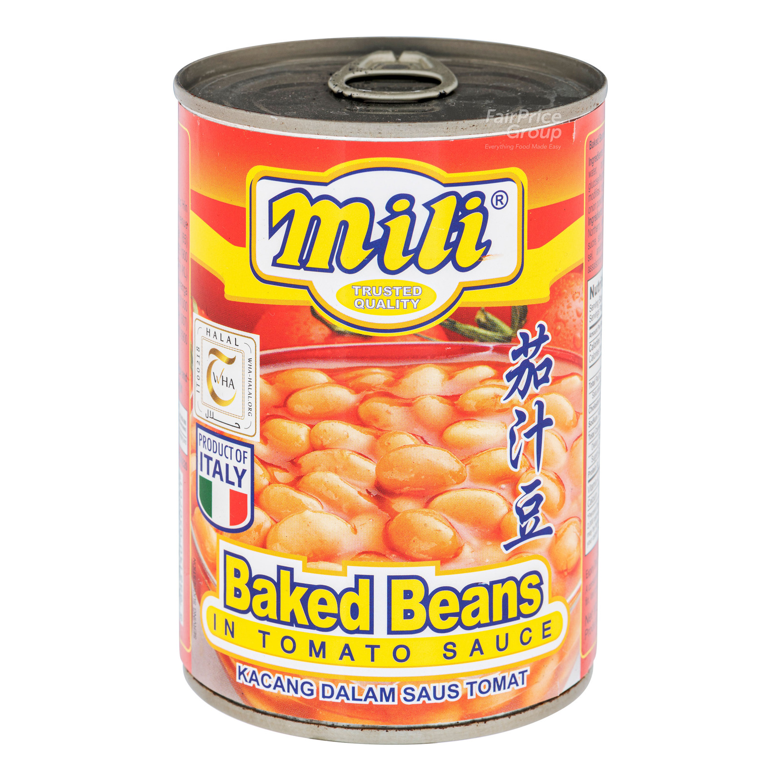 Mili Baked Beans in Tomato Sauce | NTUC FairPrice