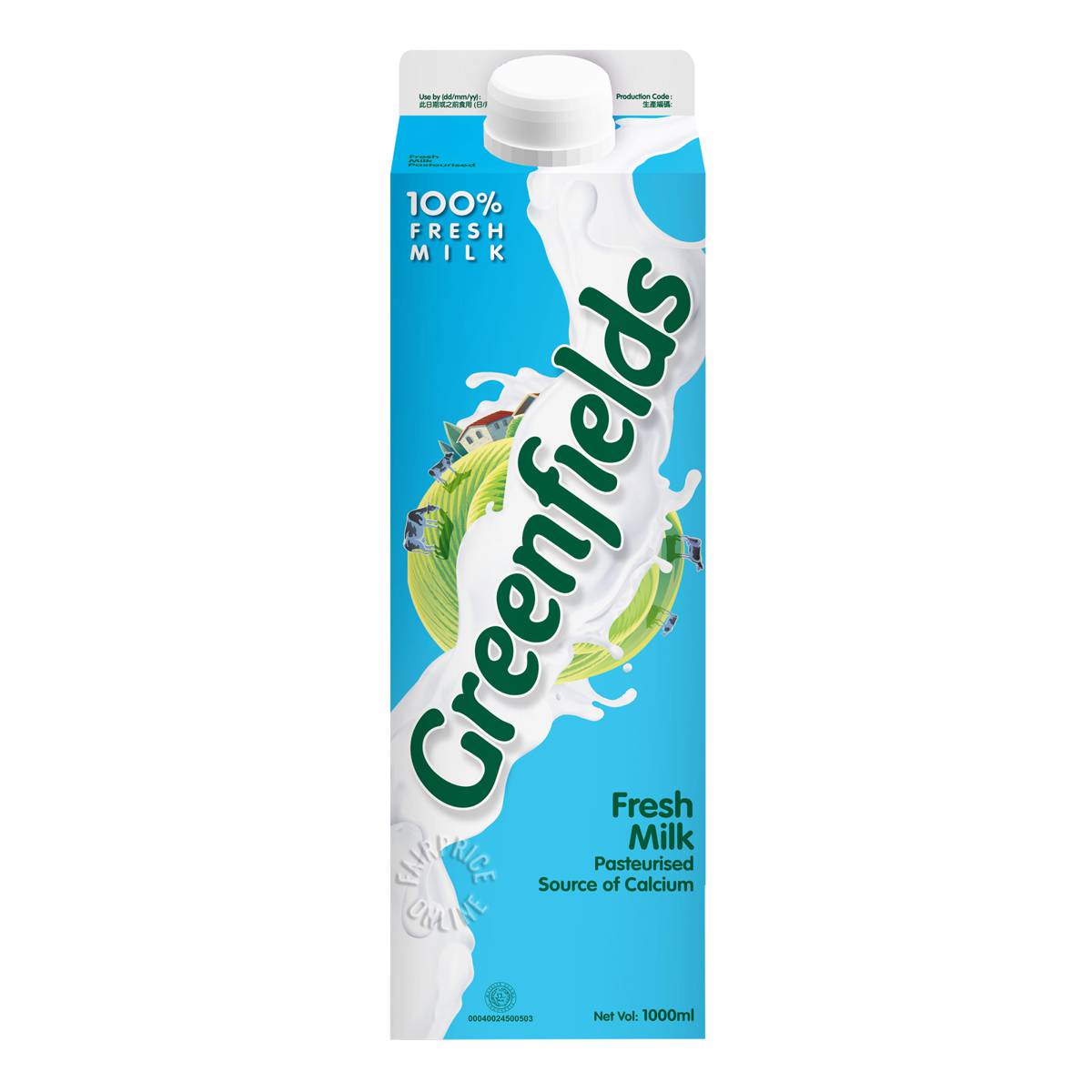 Greenfields Fresh Milk - Regular | NTUC FairPrice