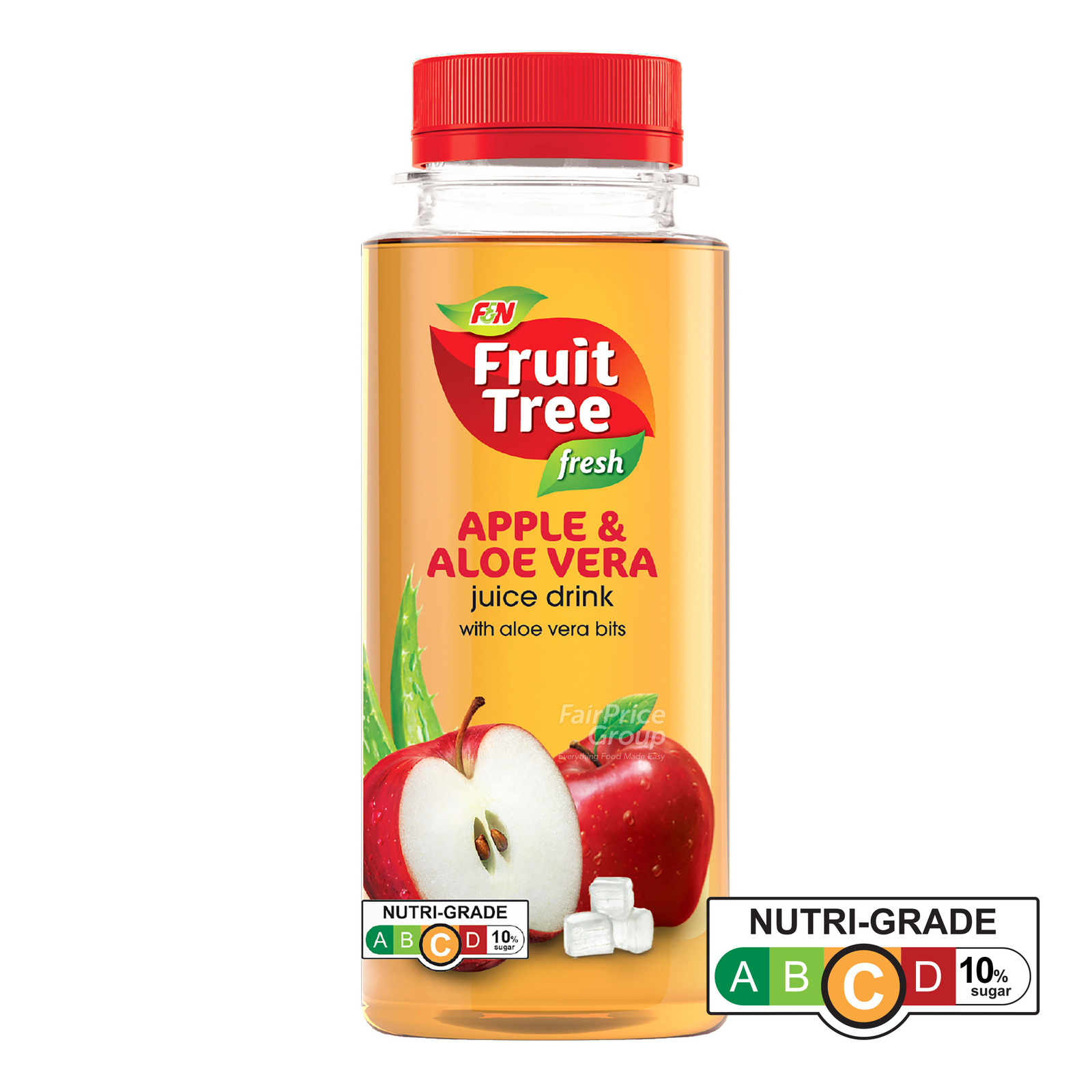 F & N Fruit Tree Fresh Bottle Juice - Apple & Aloe Vera | NTUC FairPrice