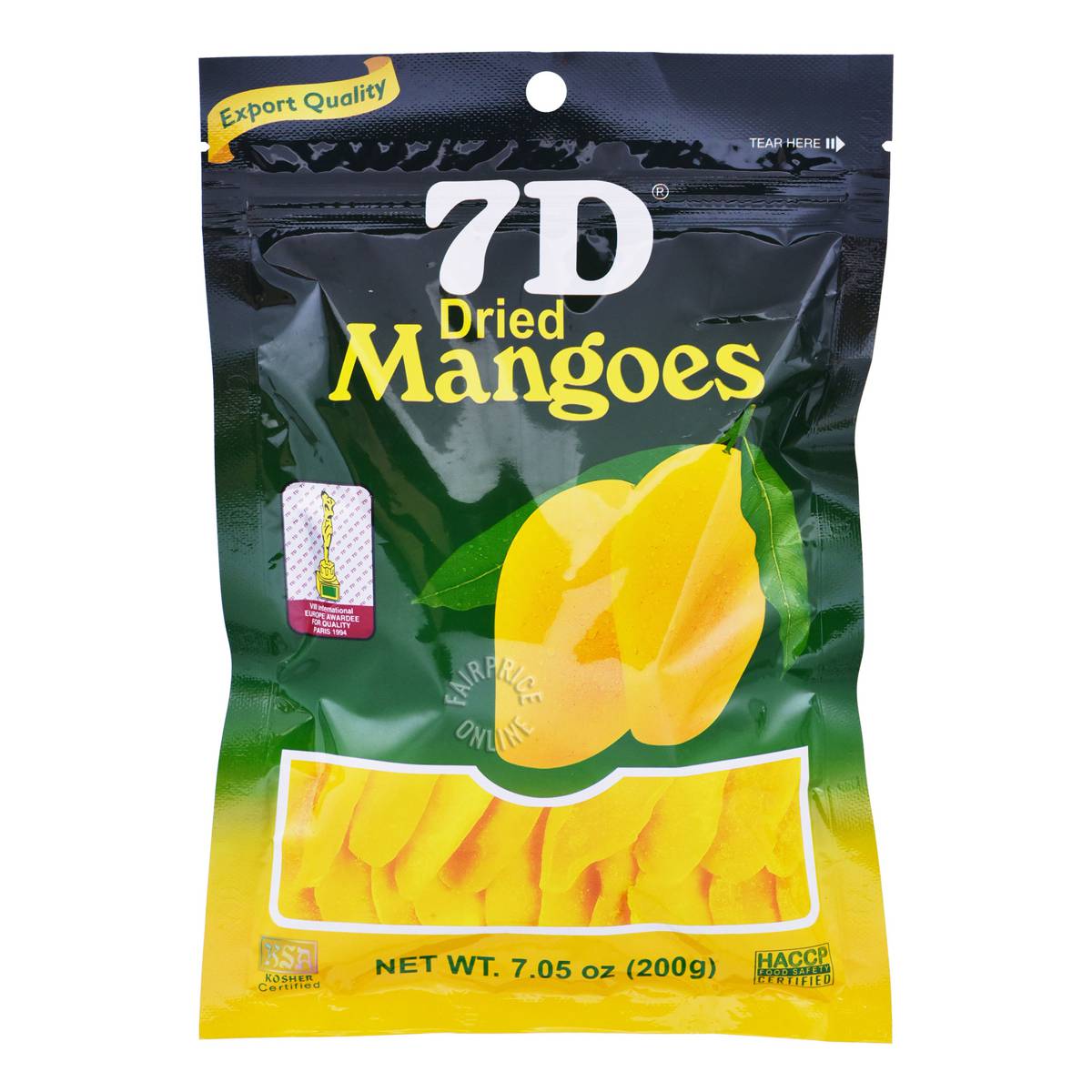 7D Dried Mangoes | NTUC FairPrice