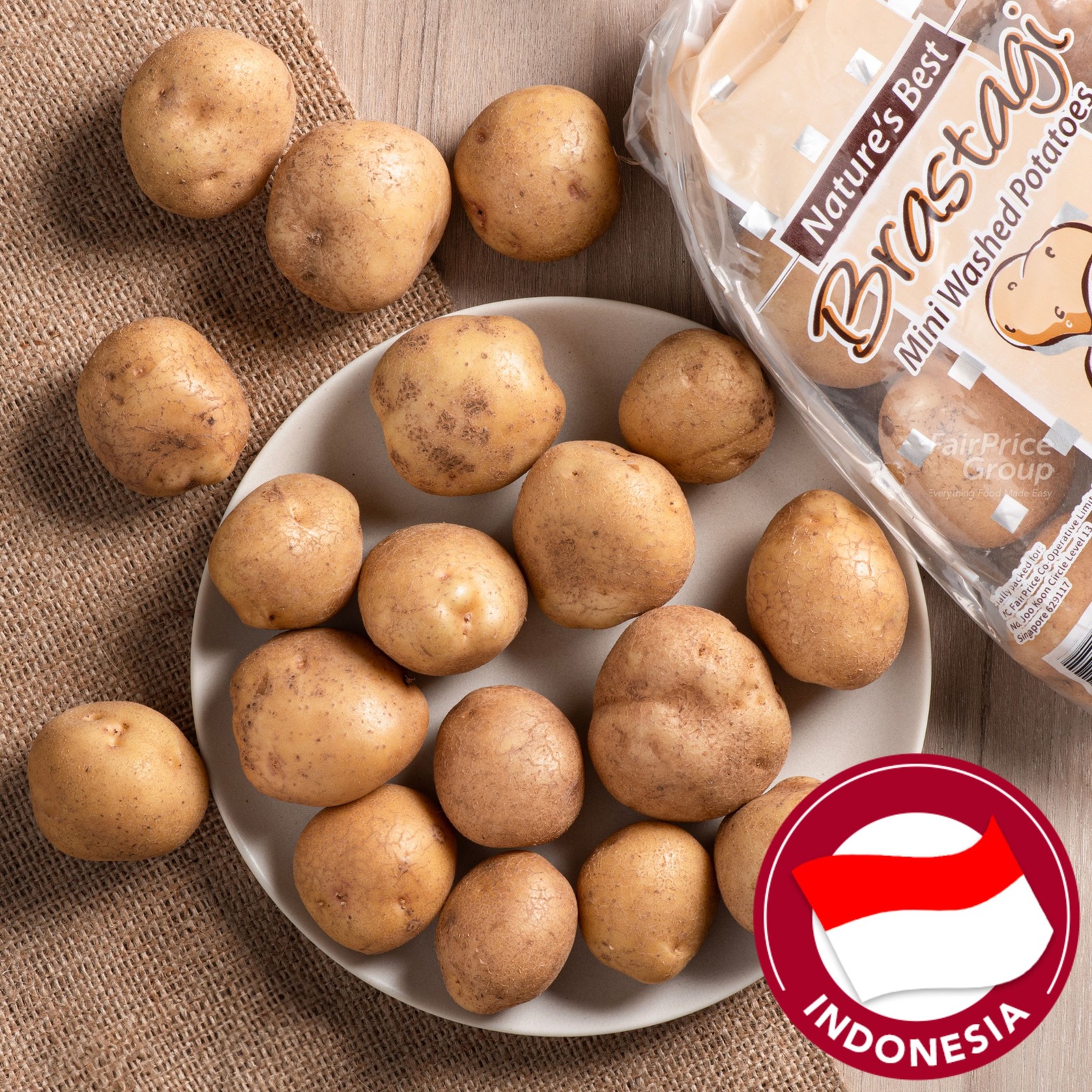 Nature's Best Brastagi Mini Washed Potatoes | NTUC FairPrice