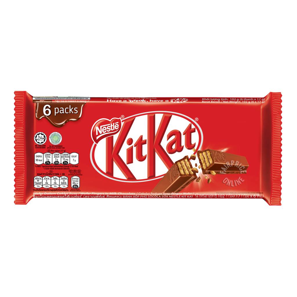 Nestle Kit Kat 2 Finger Chocolate Bar - Milk | NTUC FairPrice
