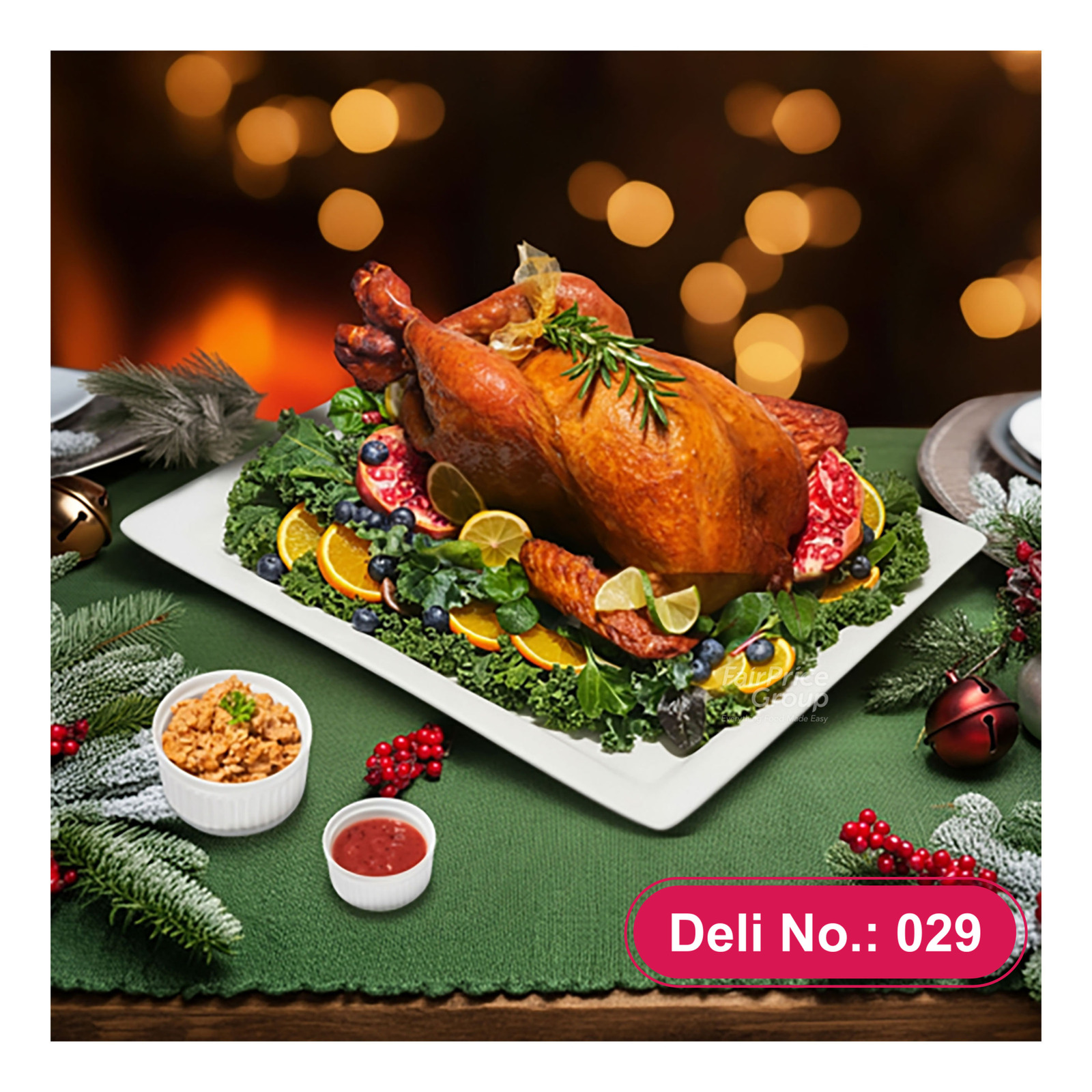 (Pre-Order) Kelly's Rosemary Turkey Supreme | NTUC FairPrice