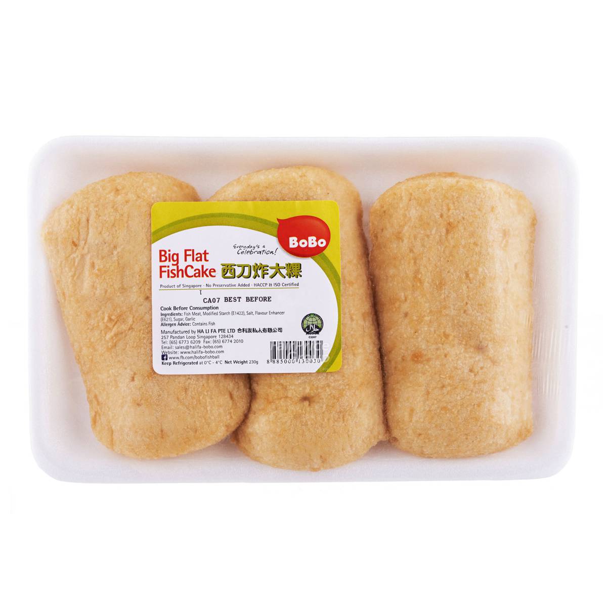 BoBo Flat Fish Cake - Big | NTUC FairPrice