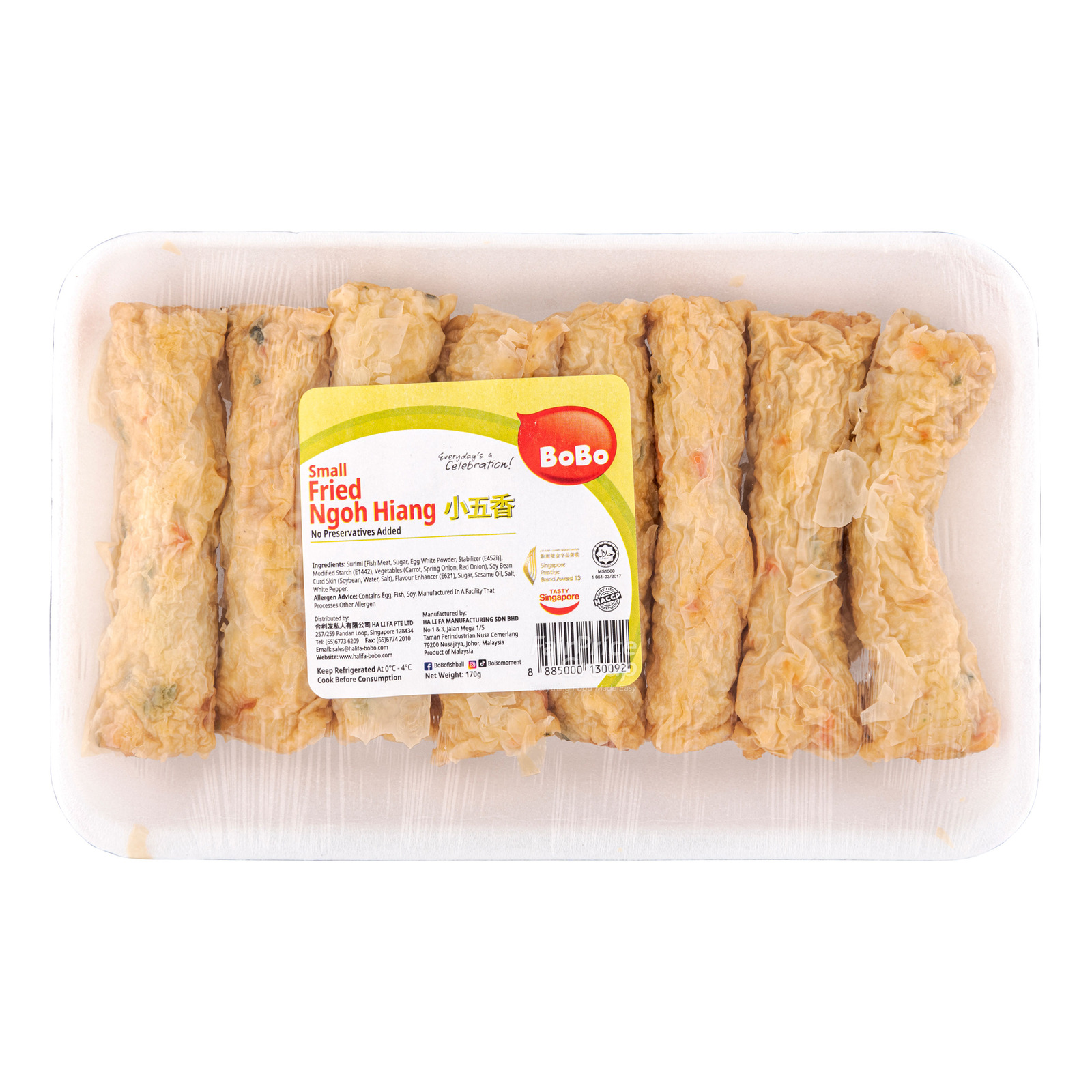 Bobo Fried Ngoh Hiang - Small | NTUC FairPrice