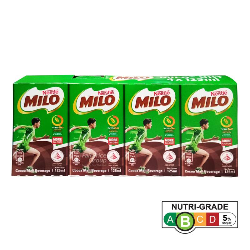Milo Chocolate Malt Milk UHT Packet Drink | NTUC FairPrice