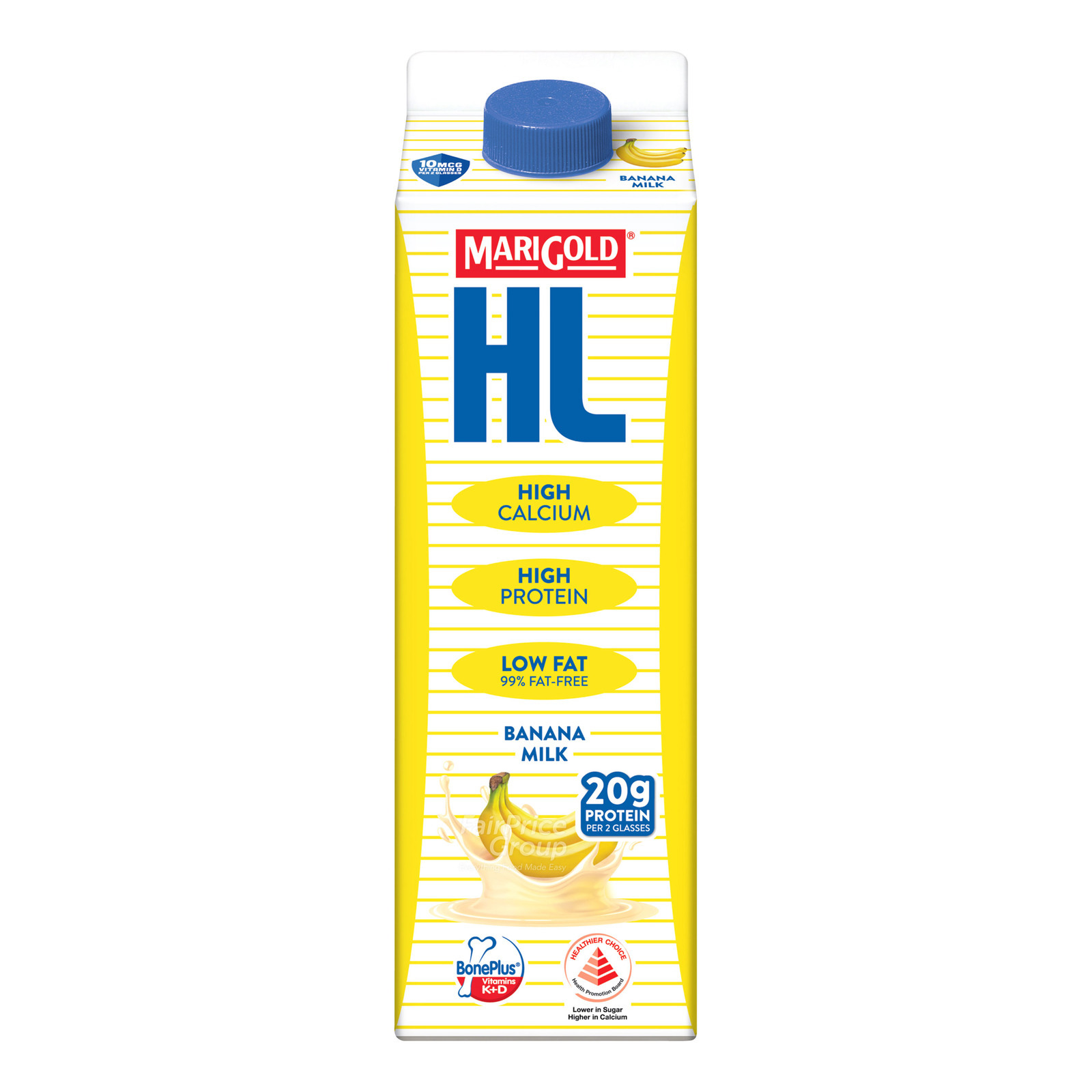 Marigold HL Milk - Banana | NTUC FairPrice