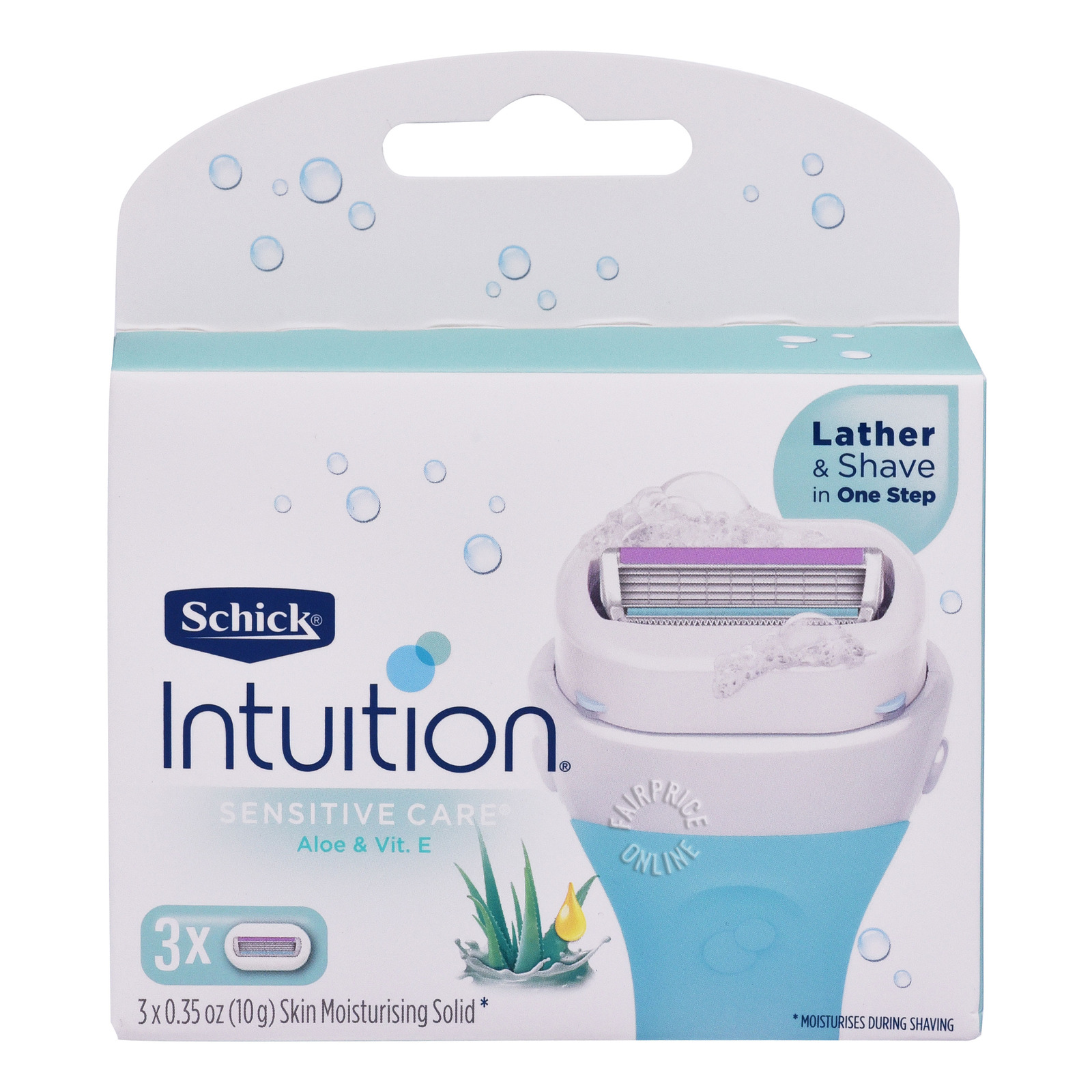 Schick Razor Cartridge Refill - Intuition (Sensitive Care) | NTUC FairPrice