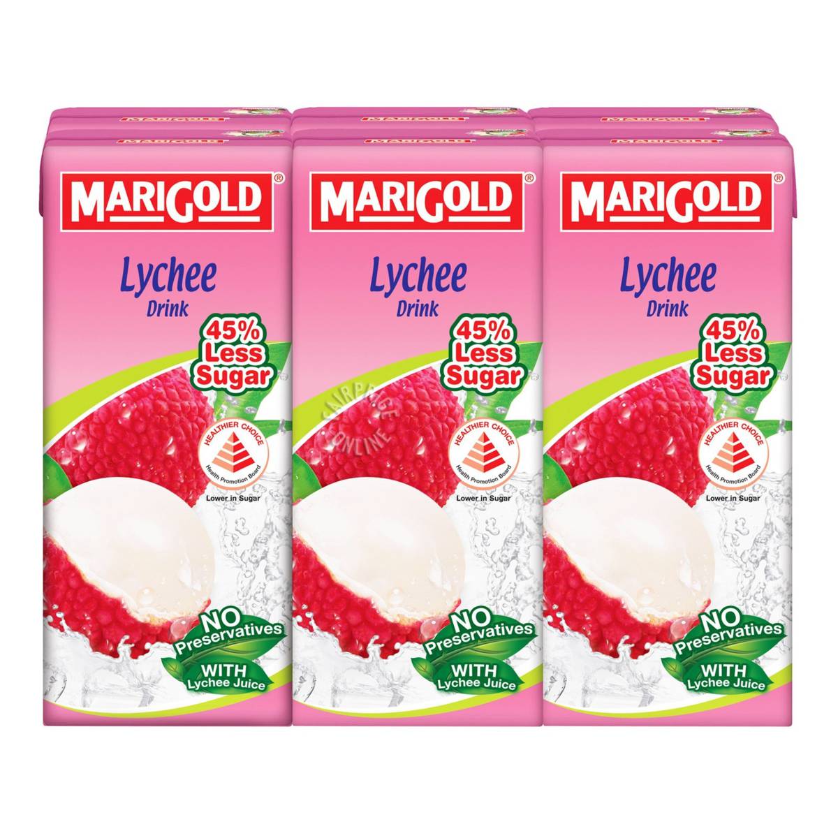 Marigold Packet Drink - Lychee (Less Sweet) | NTUC FairPrice