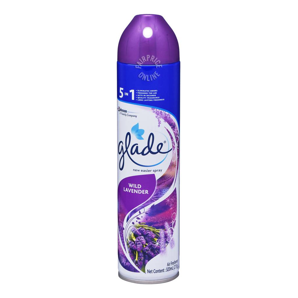 Glade Aerosol Spray - Wild Lavender | NTUC FairPrice