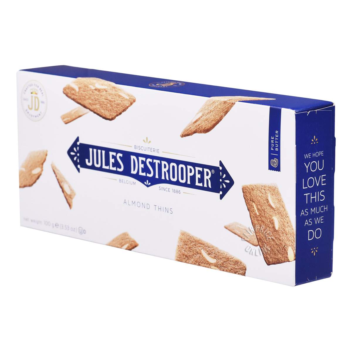 Jules Destrooper Biscuits - Almond Thins | NTUC FairPrice