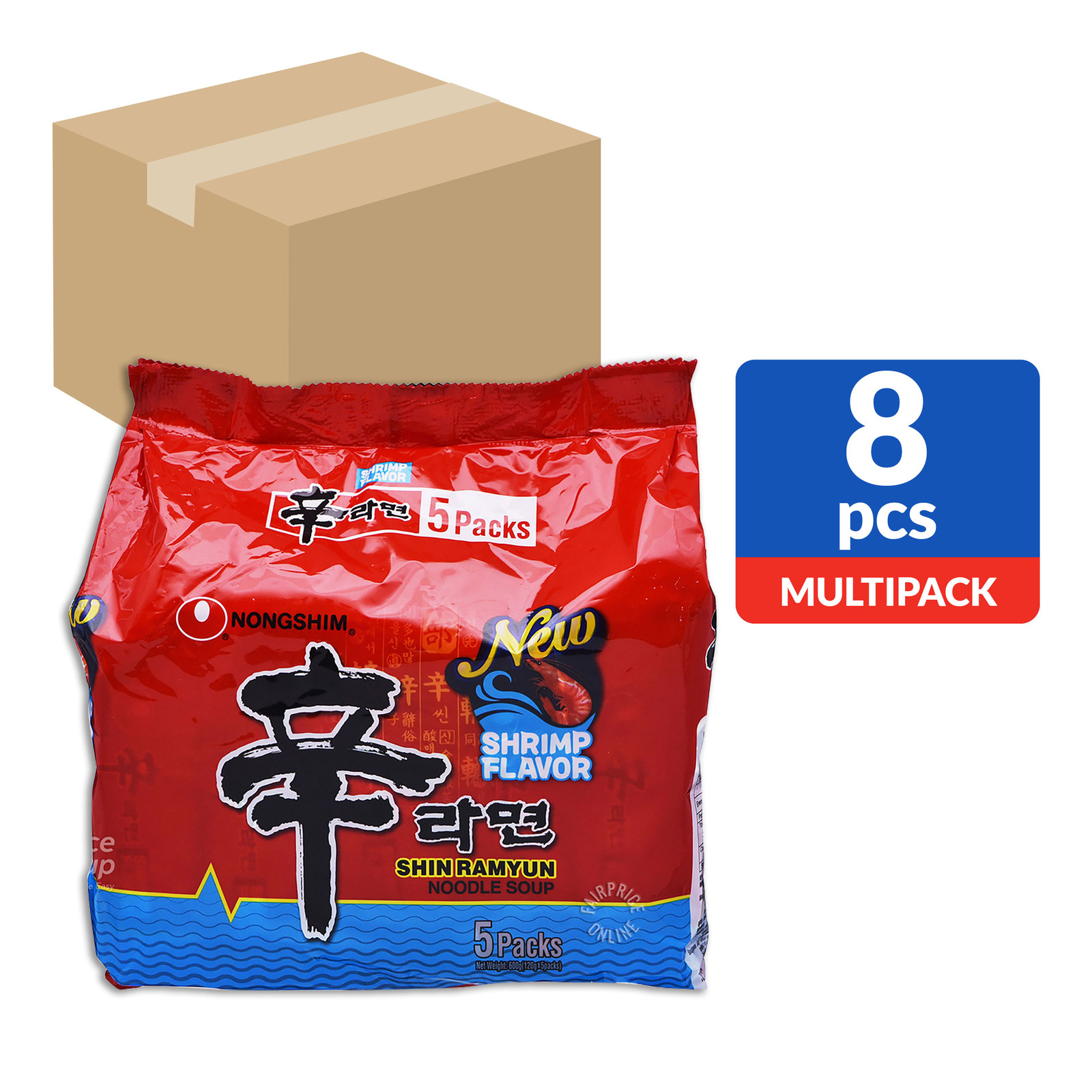 Nongshim Shin Ramyun Instant Noodle - Shrimp | NTUC FairPrice