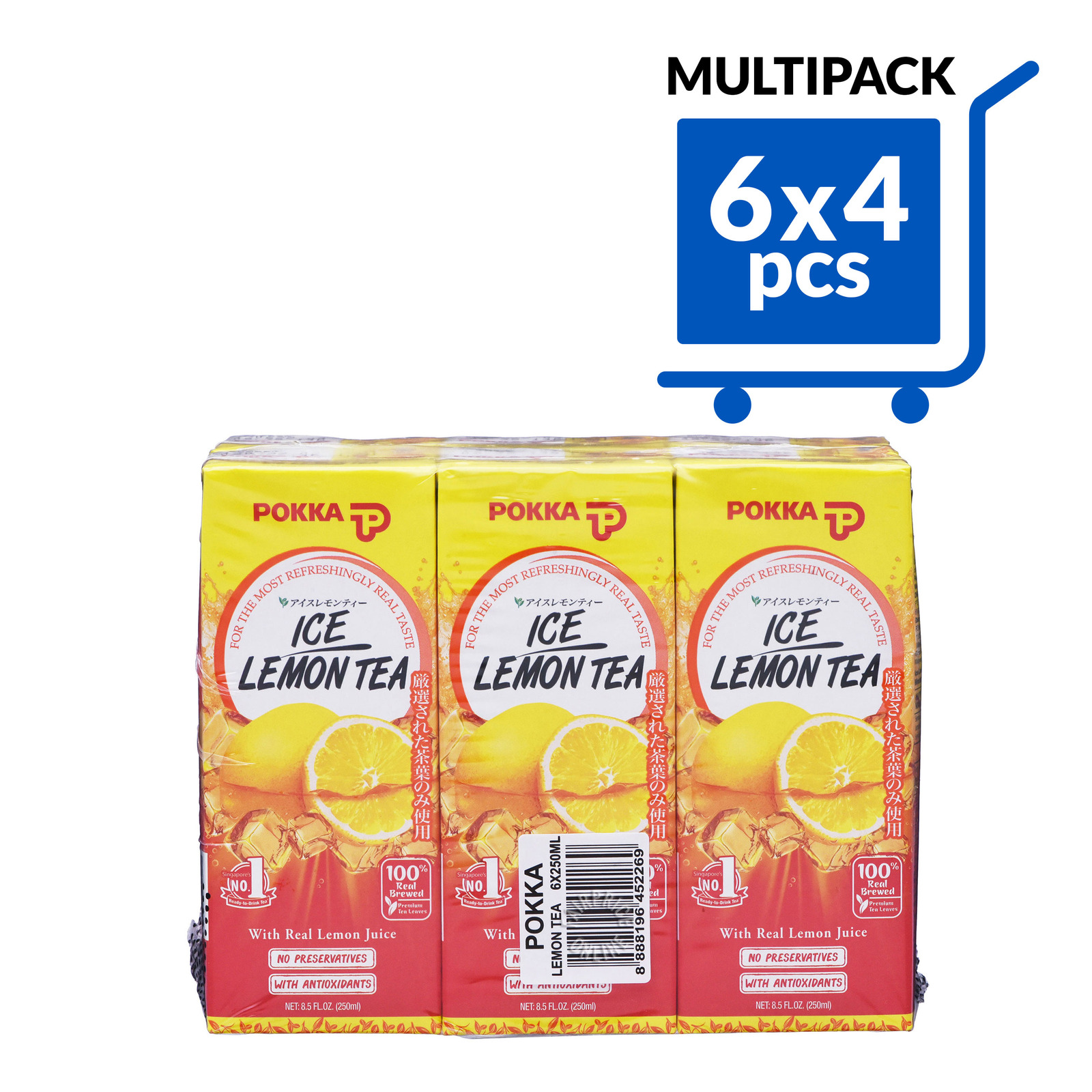 Pokka Packet Drink - Ice Lemon Tea | NTUC FairPrice