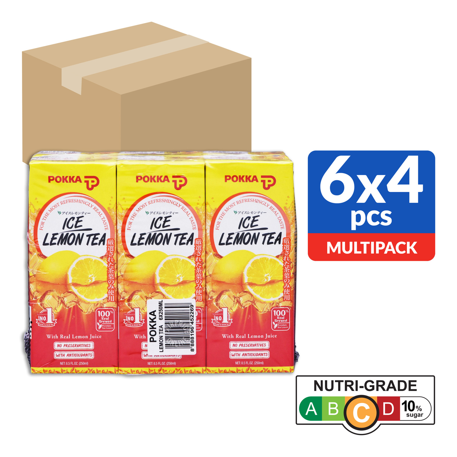Pokka Packet Drink - Ice Lemon Tea | NTUC FairPrice