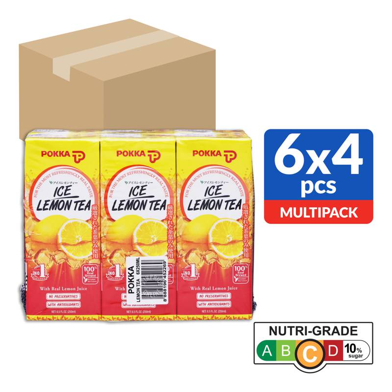 Pokka Packet Drink - Ice Lemon Tea | NTUC FairPrice
