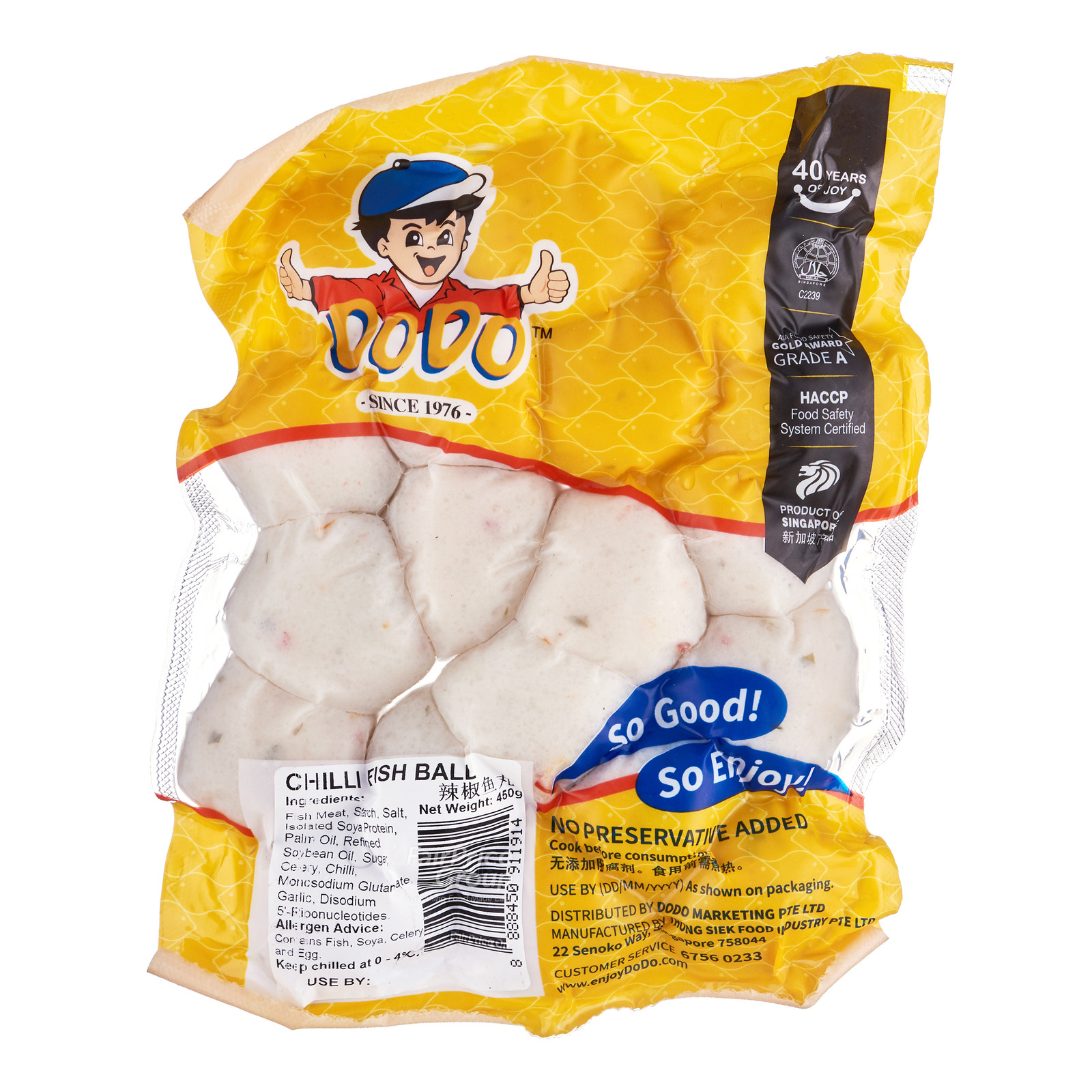 DoDo Fish Ball - Chilli | NTUC FairPrice