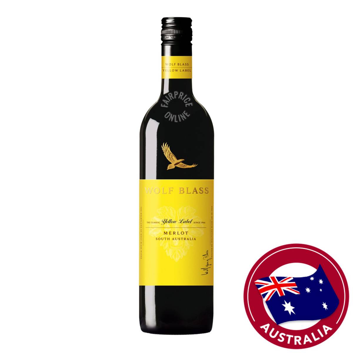 Wolf Blass Yellow Label Red Wine - Merlot | NTUC FairPrice
