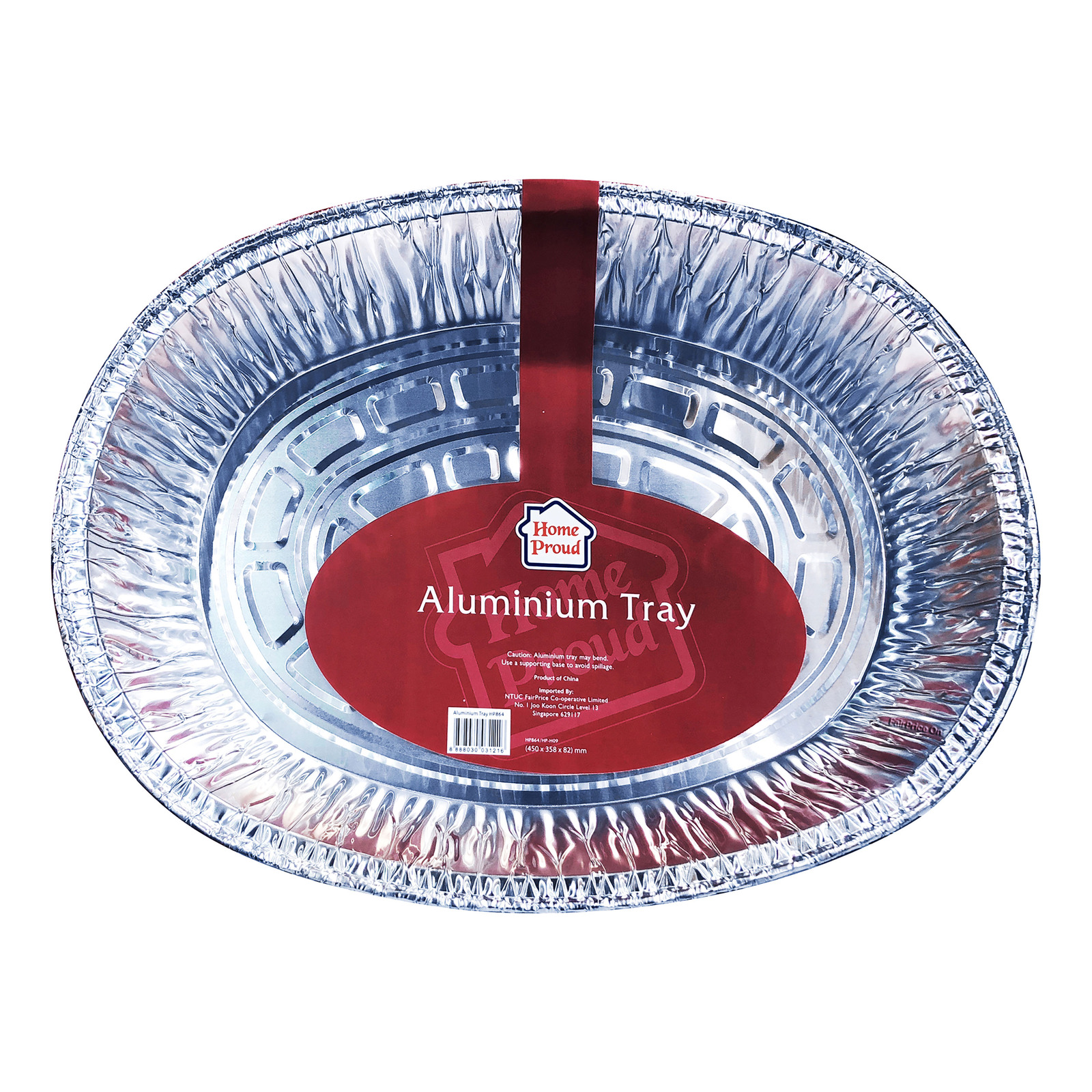 HomeProud Aluminium Tray Round NTUC FairPrice homeproud-aluminium-tray-round-ntuc-fairprice