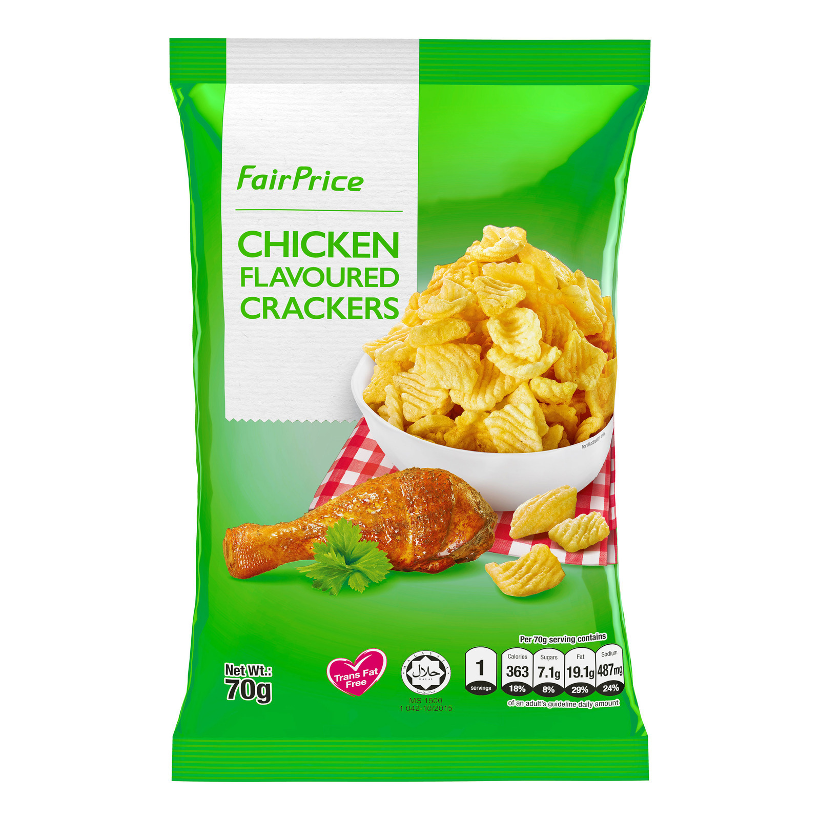 FairPrice Flavoured Crackers - Chicken | NTUC FairPrice