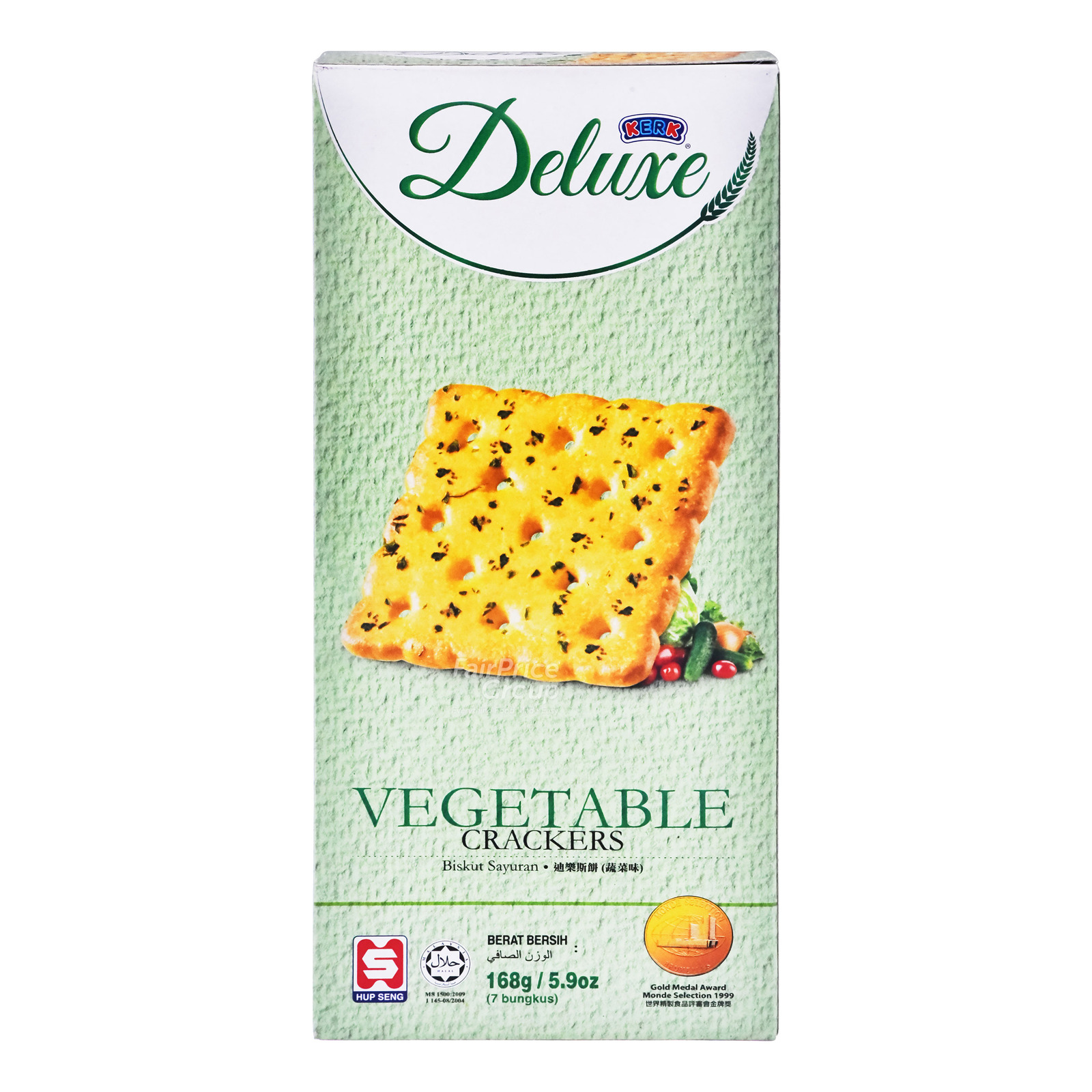 Kerk Deluxe Crackers - Vegetable | NTUC FairPrice
