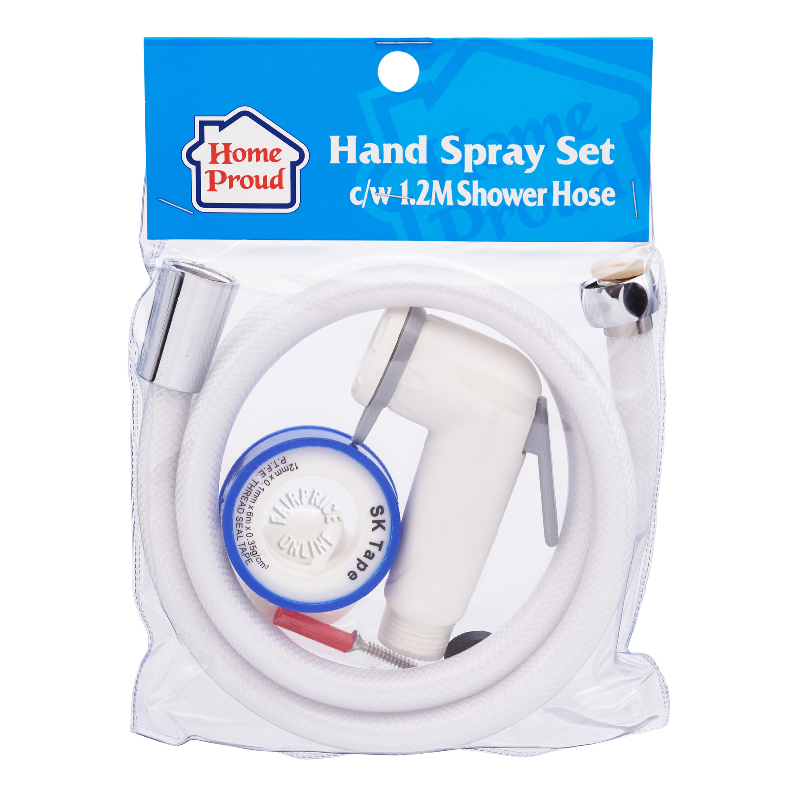 HomeProud Hand Spray Set + Shower Hose (HPB006) | NTUC FairPrice