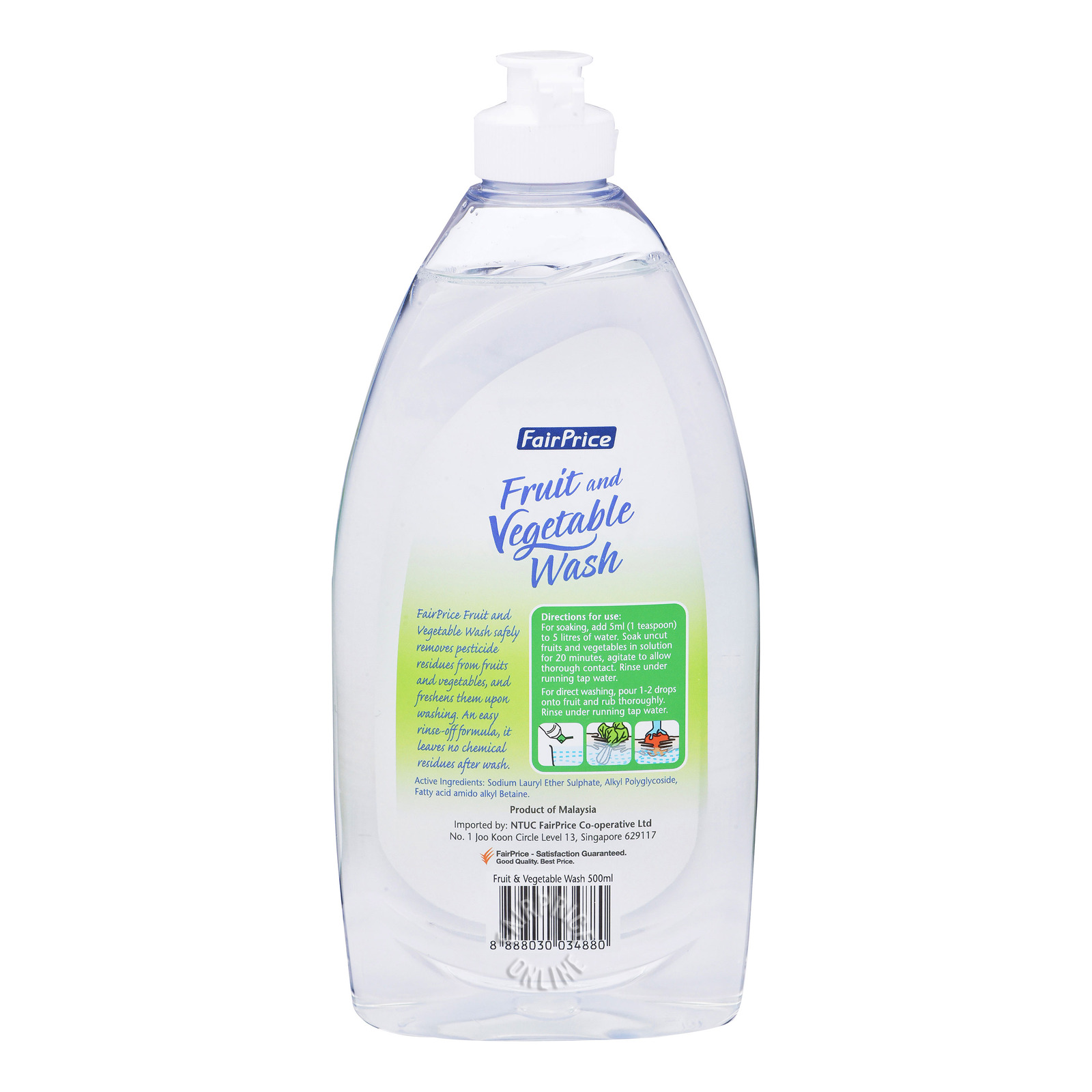 FairPrice Fruit and Vegetable Liquid Wash | NTUC FairPrice