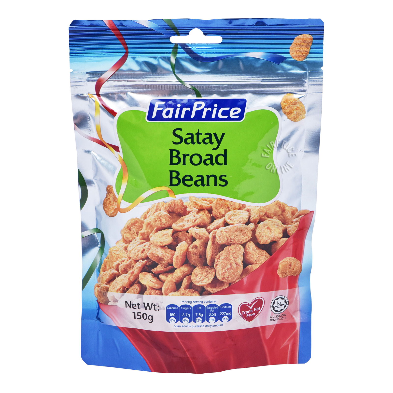 FairPrice Snacks - Broad Beans (Satay) | NTUC FairPrice