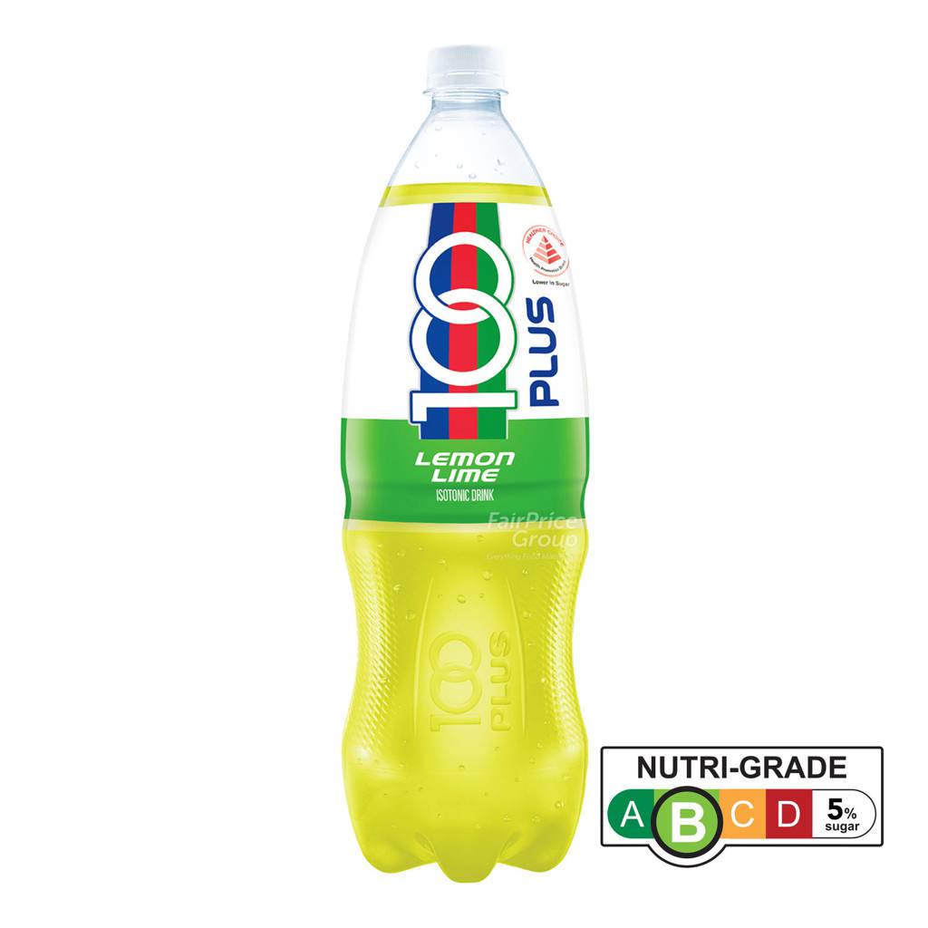 100 Plus Isotonic Bottle Drink - Lemon Lime | NTUC FairPrice