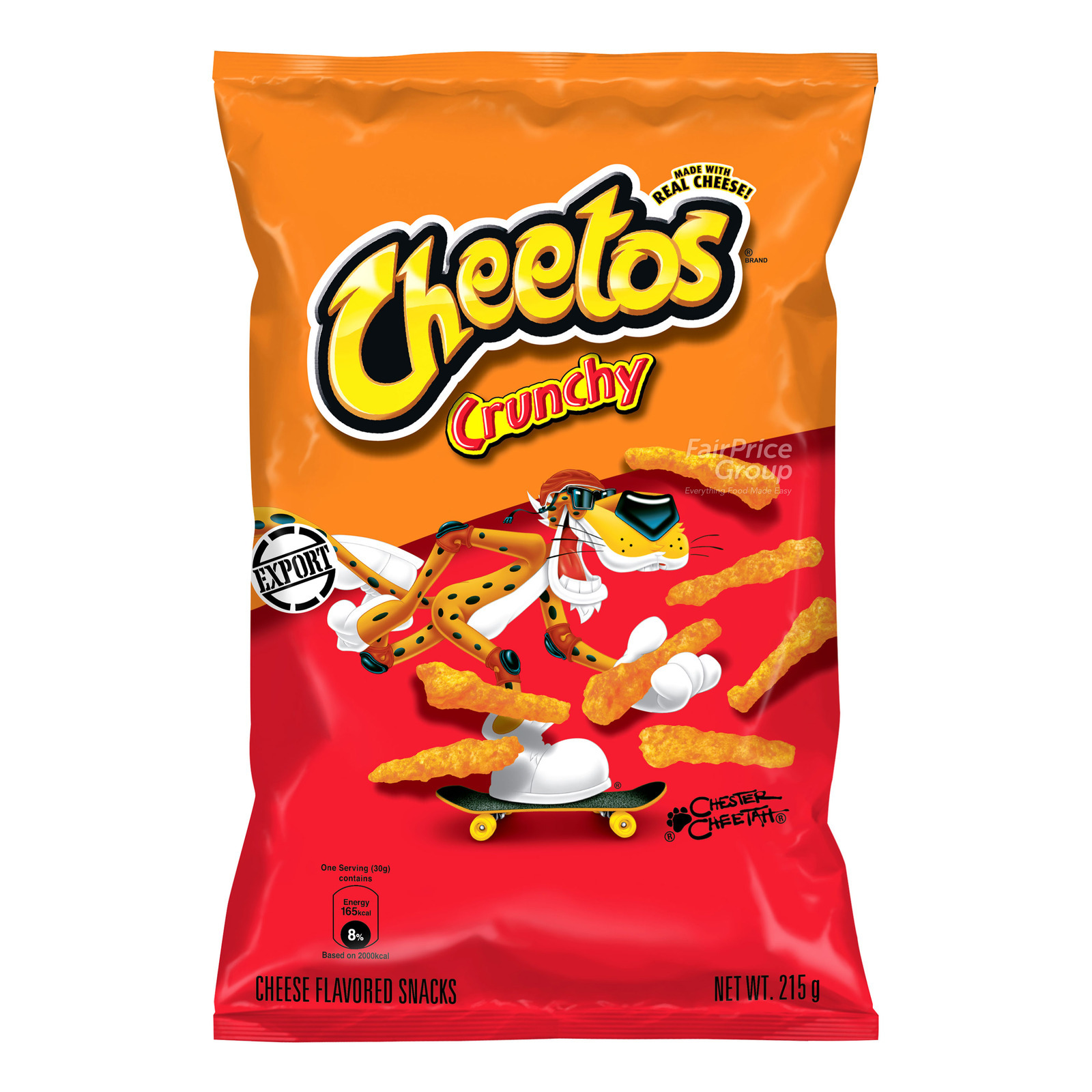 Cheetos Cheese Flavoured Snacks - Original (Crunchy) | NTUC FairPrice