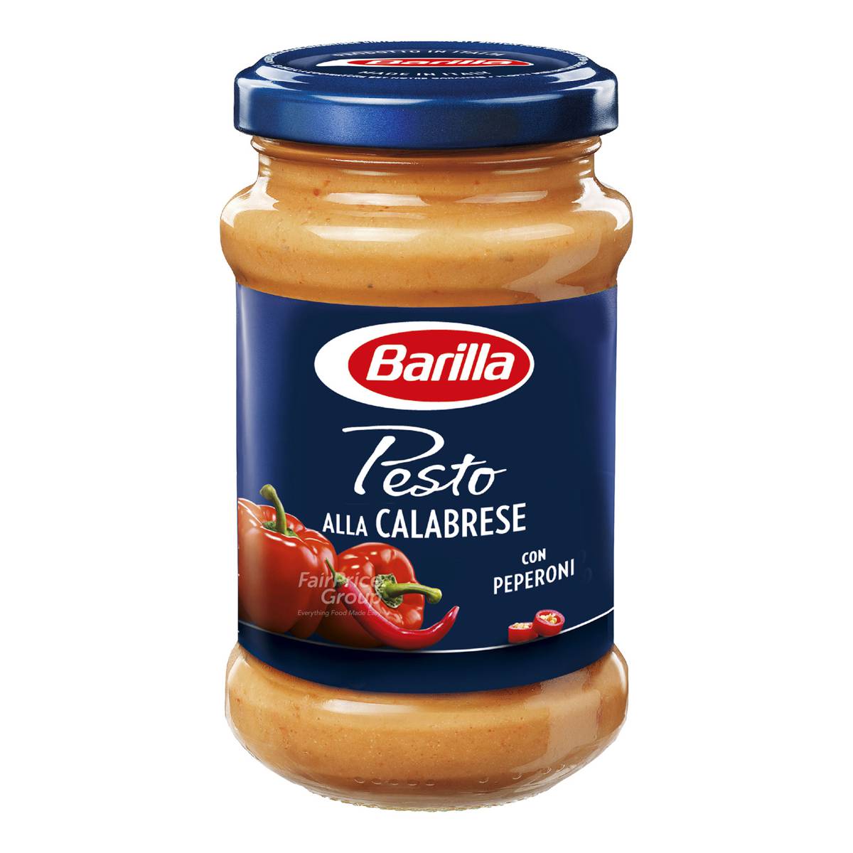 Barilla Pesto Calabrese Pasta Sauce with Chilli Peppers and Italian ...