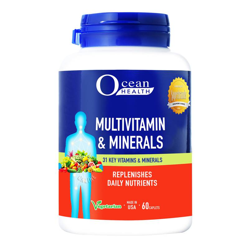 Ocean Health MultiVitamin & Minerals Caplet | NTUC FairPrice