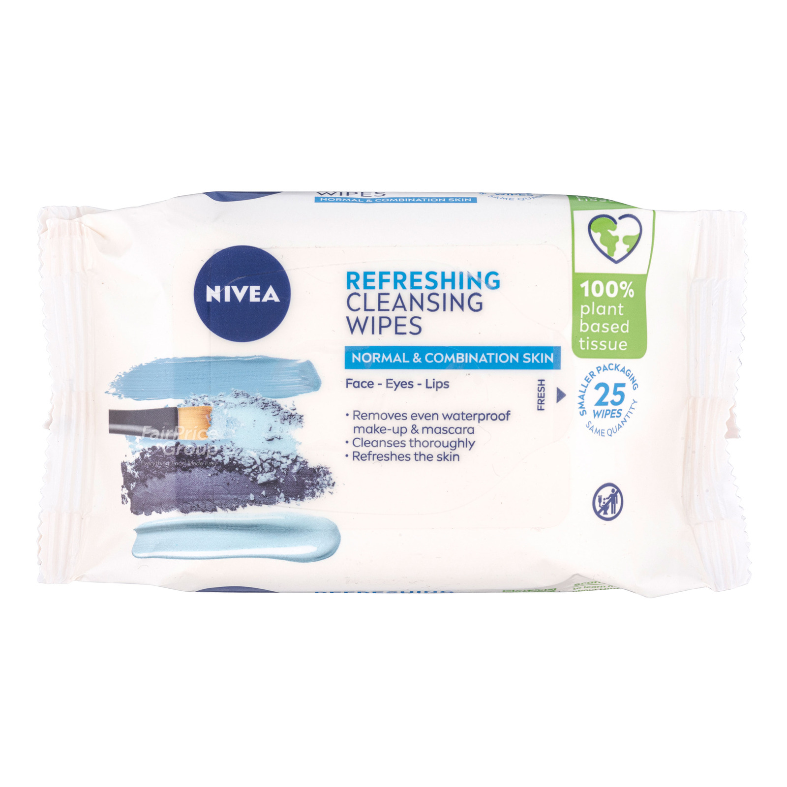Nivea Cleansing Facial Wipes - 3 in 1 Refreshing | NTUC FairPrice