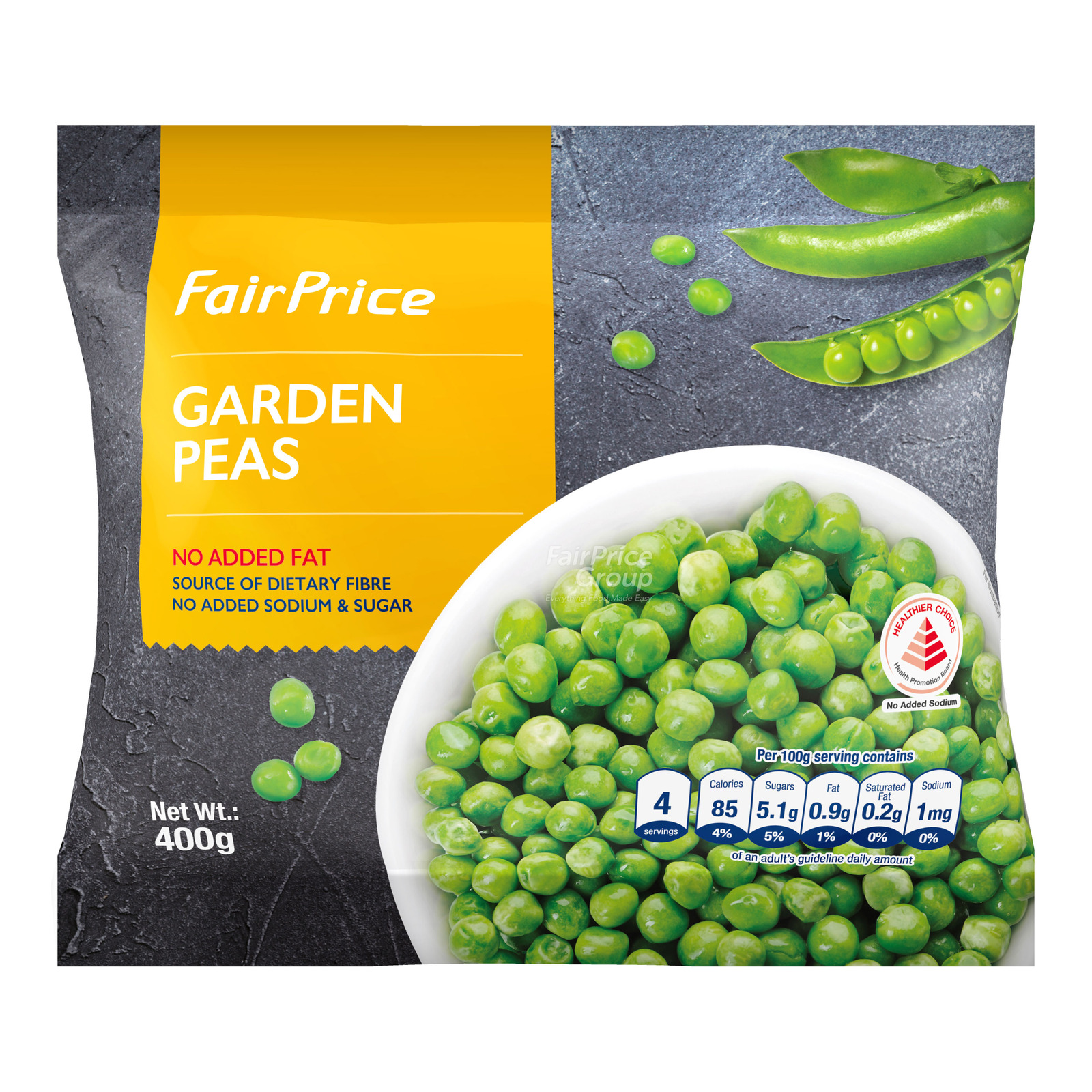 FairPrice Frozen Fresh Garden Peas | NTUC FairPrice