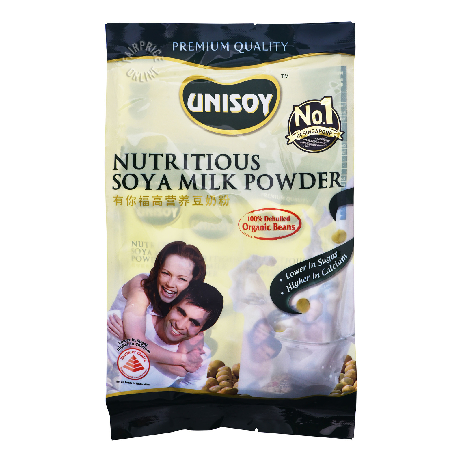 Unisoy Instant Nutritious Soya Milk Powder | NTUC FairPrice