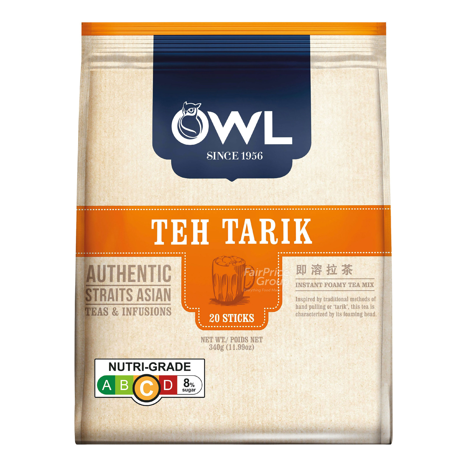 Owl Instant Teh Tarik | NTUC FairPrice