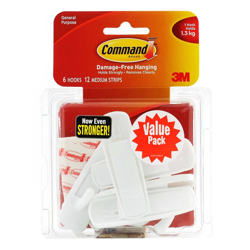 3M Command Hooks - Medium | NTUC FairPrice