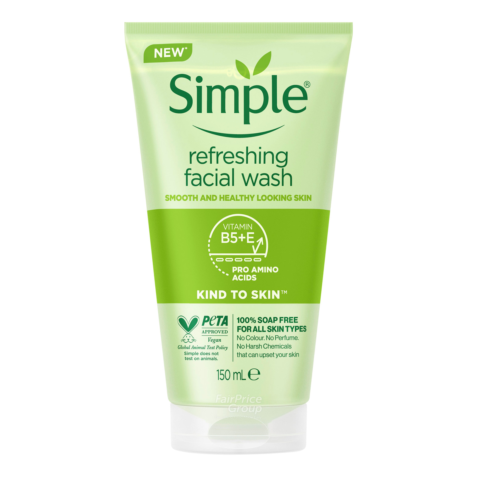 Simple Refreshing Facial Wash Gel | NTUC FairPrice