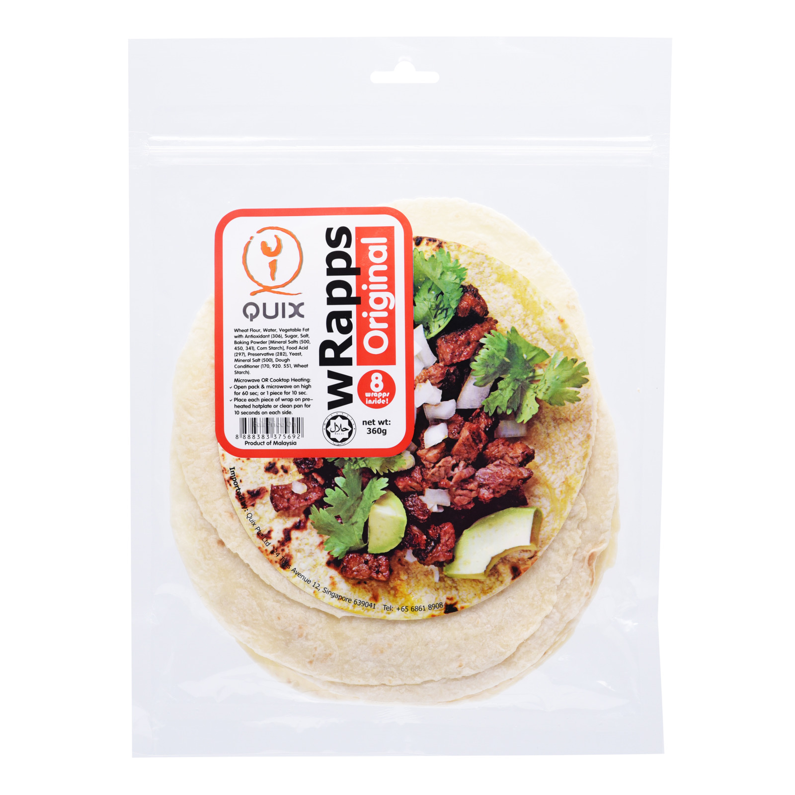 Quix Wraps - Original | NTUC FairPrice