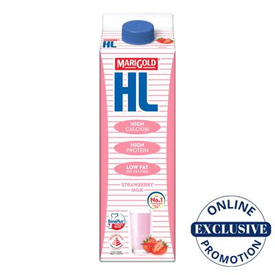 Marigold HL Milk - Strawberry | NTUC FairPrice