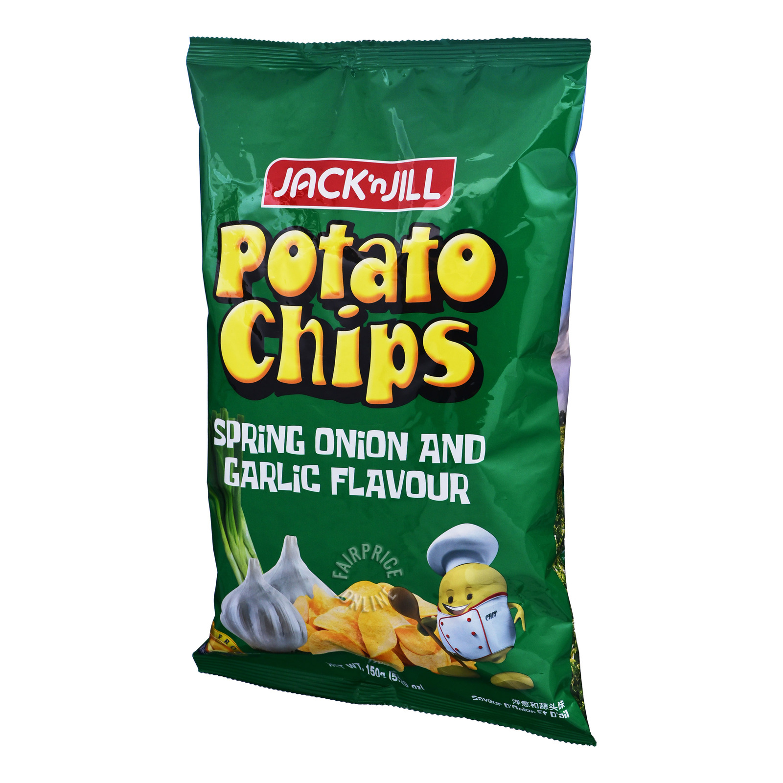 Jack 'N Jill Potato Chips - Spring Onion & Garlic | NTUC FairPrice