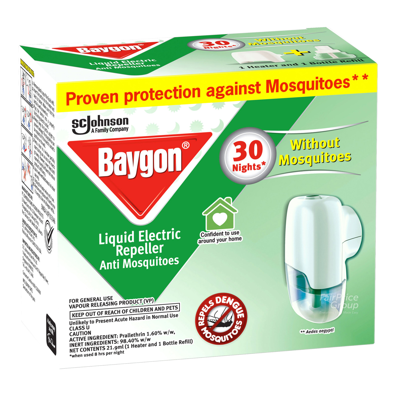 Baygon Liquid Electric Repeller | NTUC FairPrice