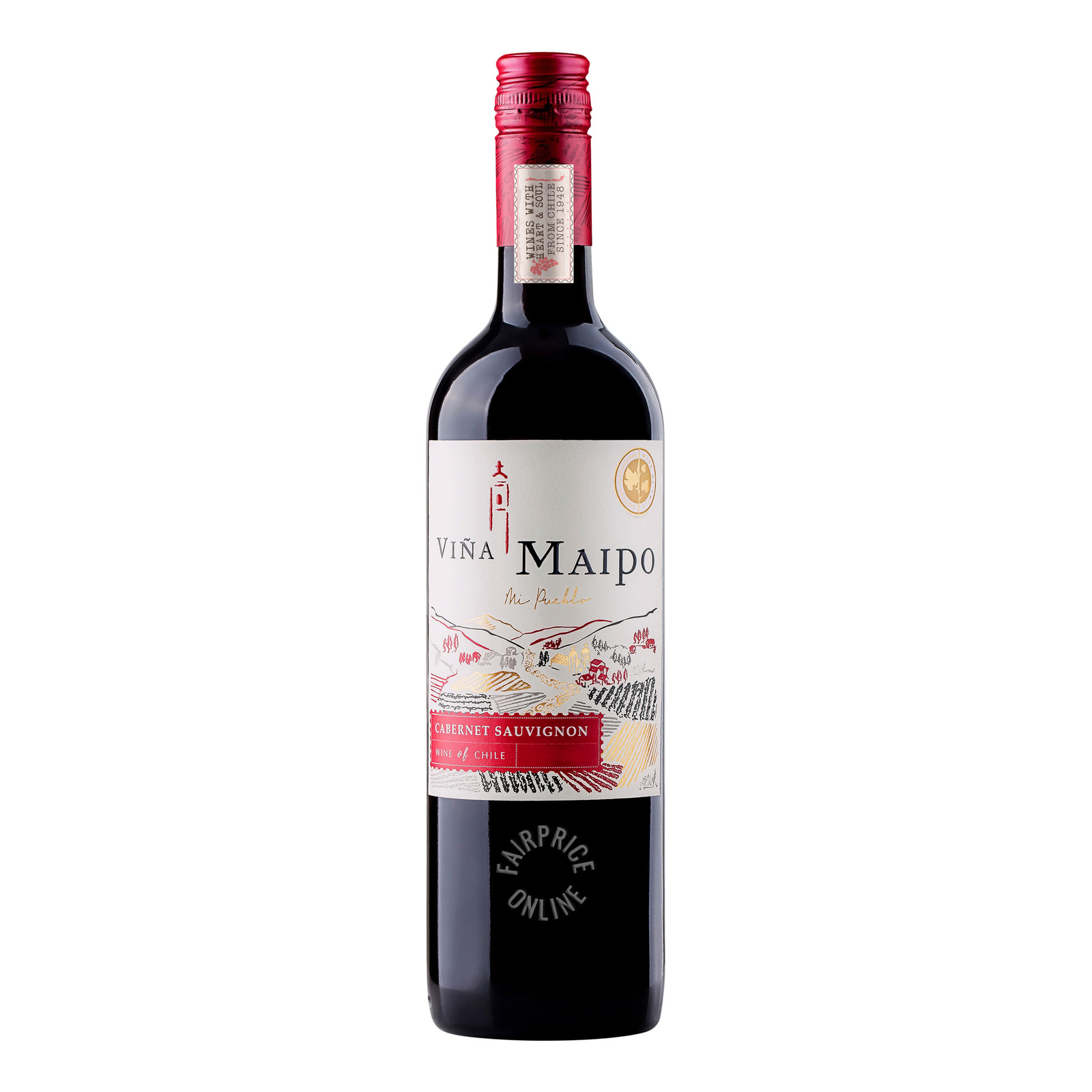 Vina Maipo Red Wine Cabernet Sauvignon Ntuc Fairprice
