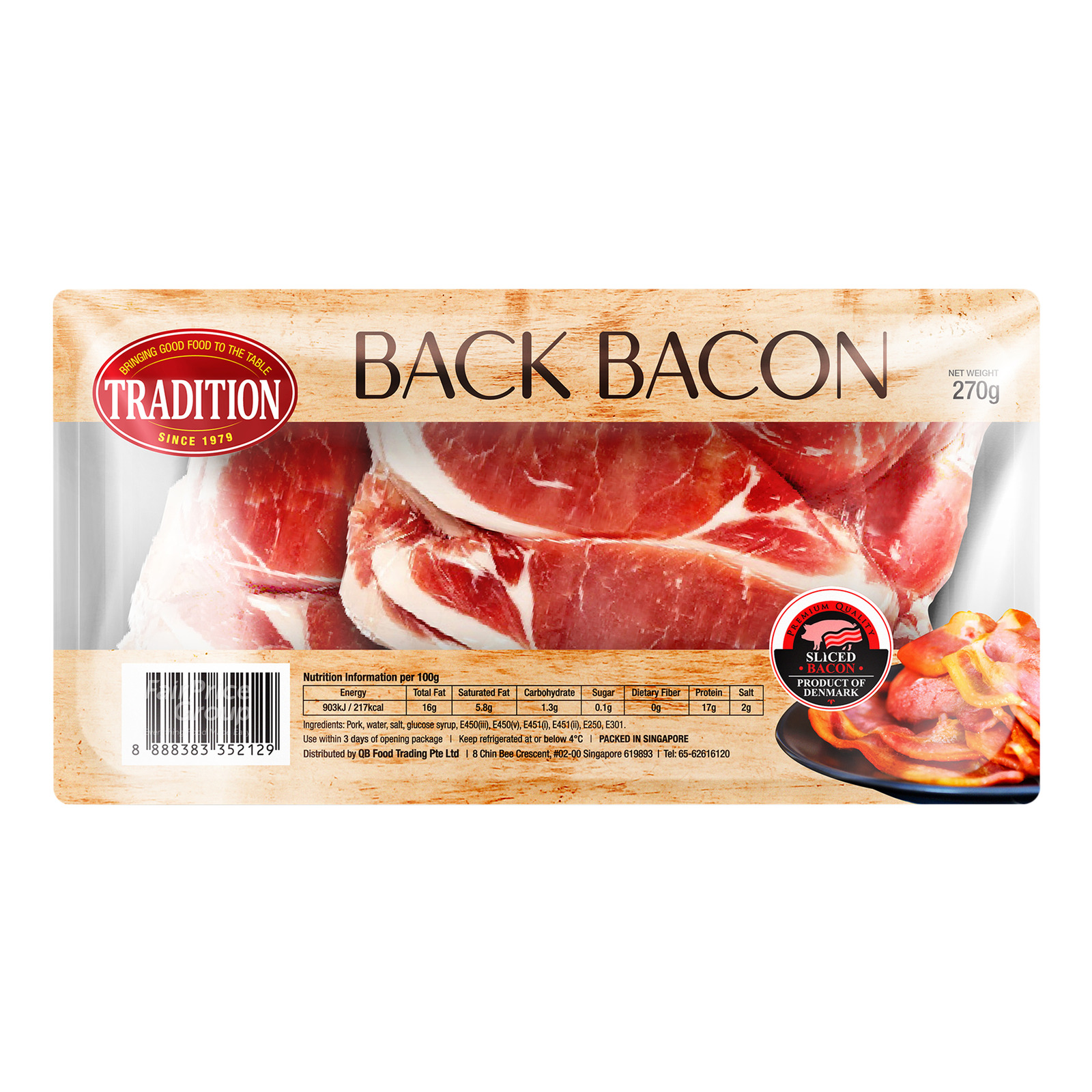 Tradition Bacon - Back | NTUC FairPrice