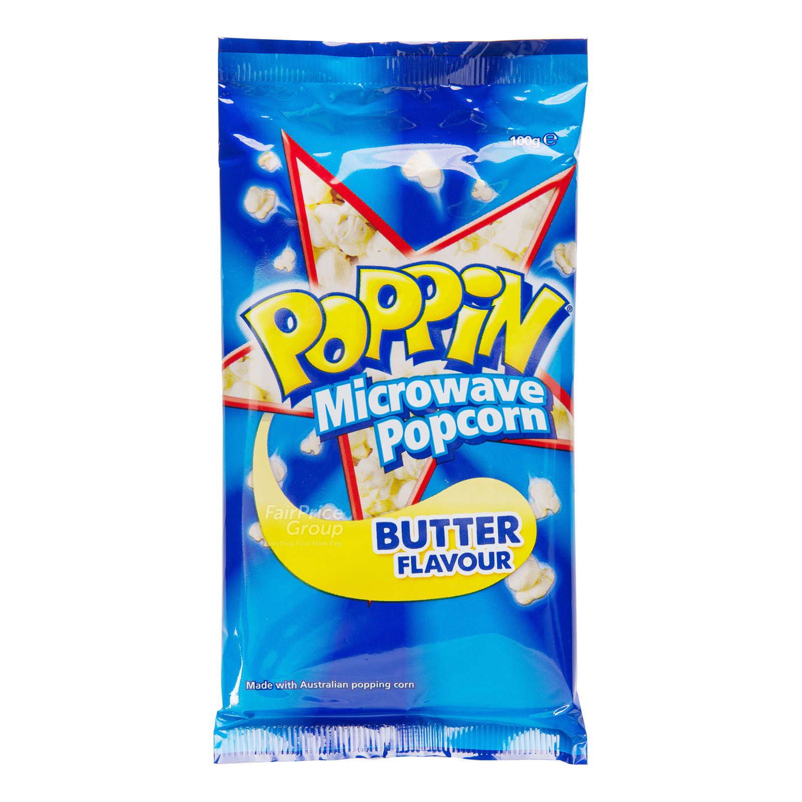 Poppin Microwave Popcorn - Butter | NTUC FairPrice
