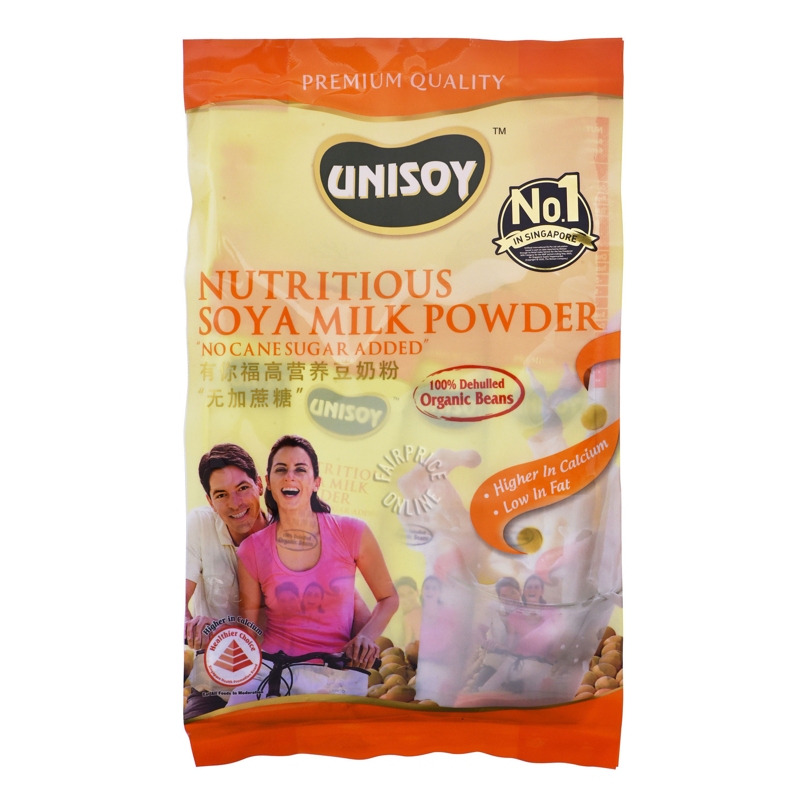 Unisoy Instant Nutritious Soya Milk Powder - No Cane Sugar | NTUC FairPrice