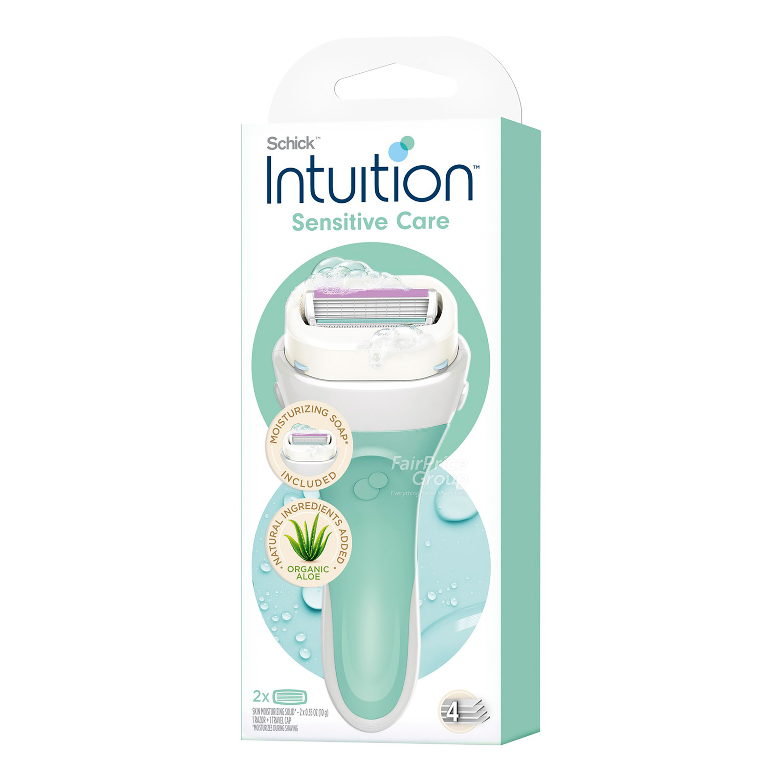 Schick Razor Set - Intuition (Sensitive Care) | NTUC FairPrice