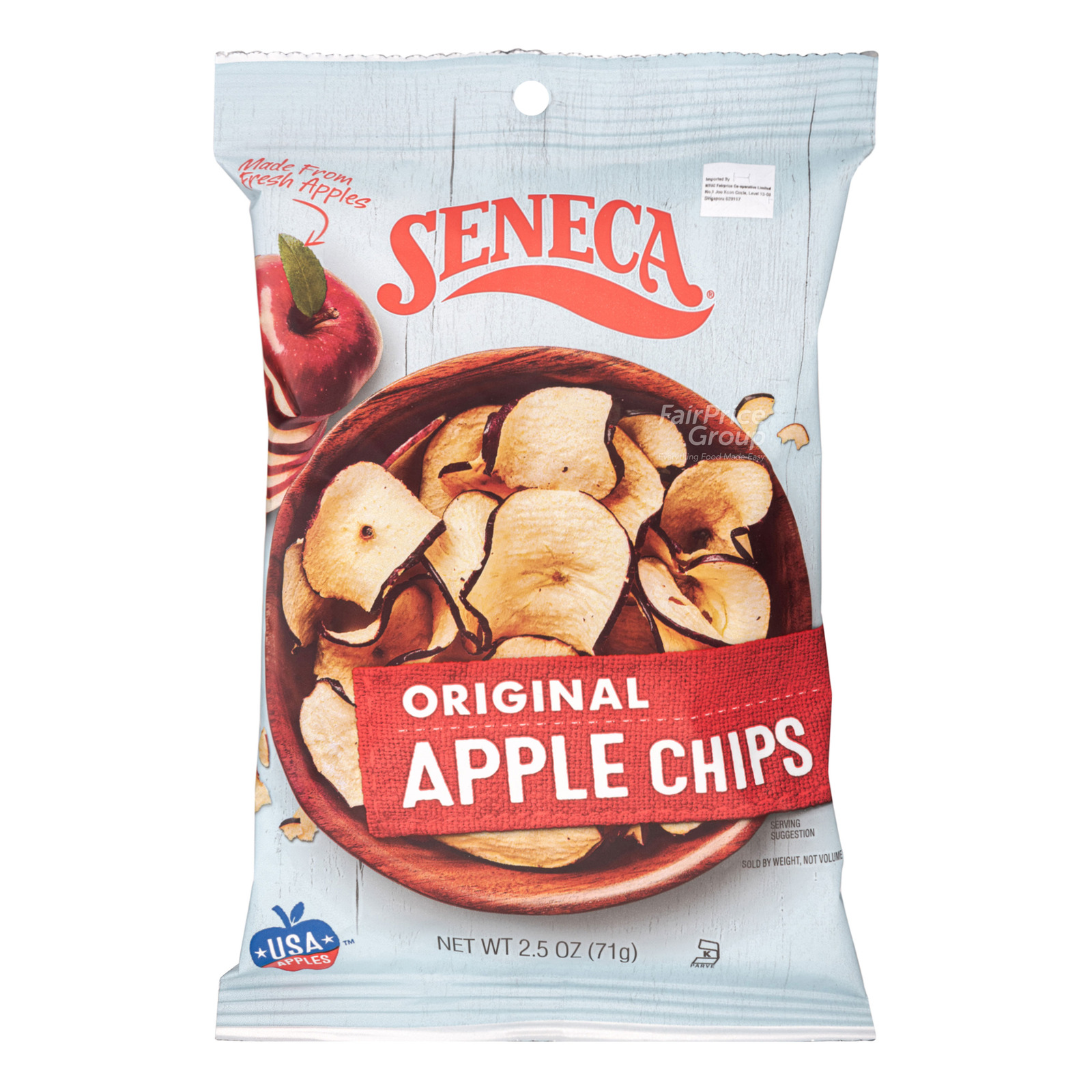 Seneca Crispy Apple Chips - Original | NTUC FairPrice
