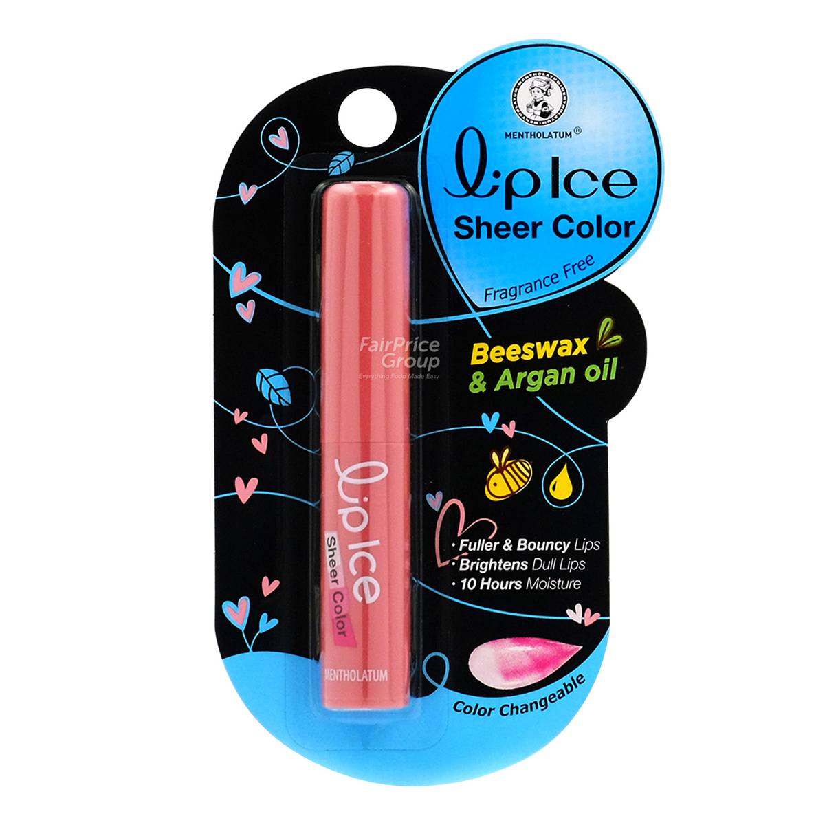 Mentholatum Lip Ice Sheer Colour Lip Balm | NTUC FairPrice